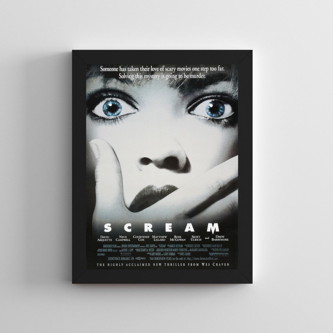POSTER Scream Slasher Horror Film / Movie Poster -UNFRAMED - Walmart.com