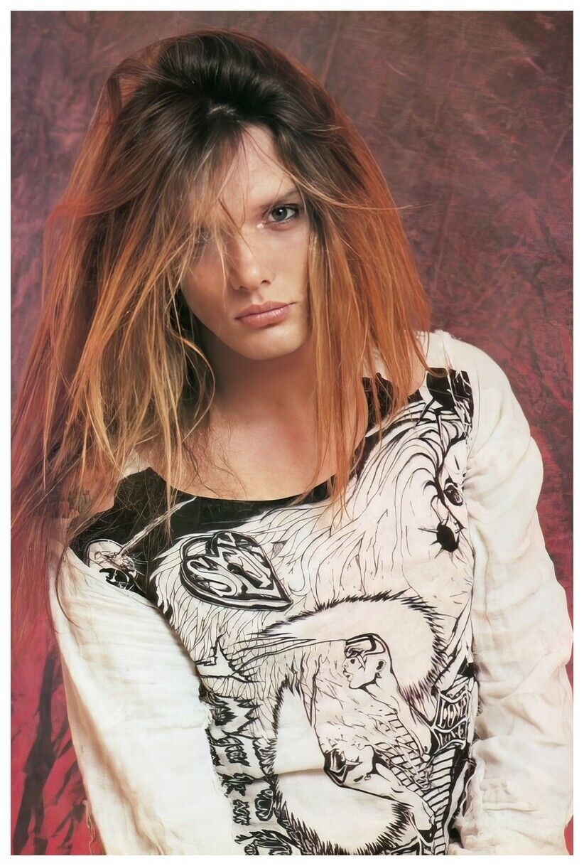 POSTER Sebastian Bach Poster Photo Rare Print Wall Art Print Skid Row ...