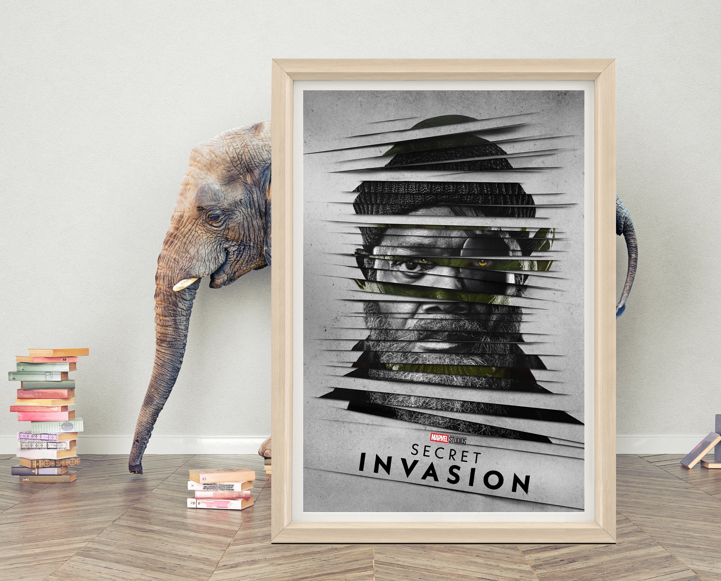 POSTER Secret Invasion Poster Wall Art | 2023 TV Poster | High Quality ...