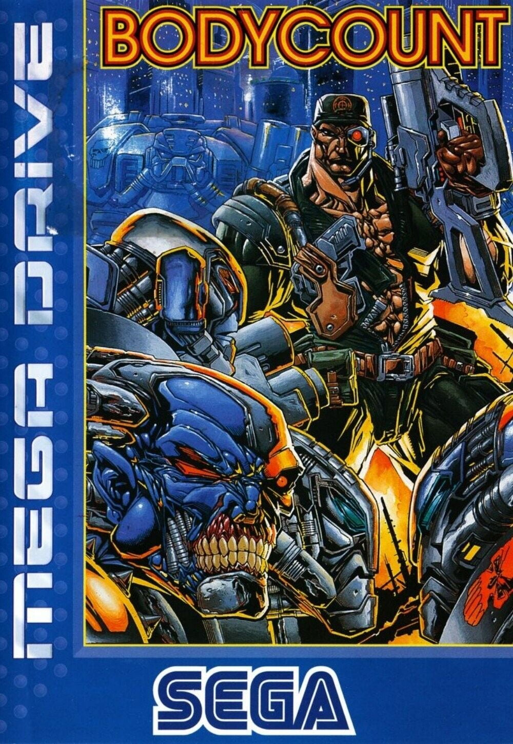 POSTER Sega Genesis Classic - Bodycount Video Game Cover Poster-12x18 ...