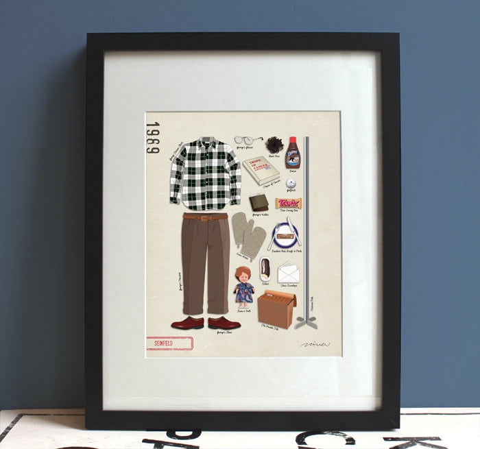 POSTER Seinfeld (1989) - George Costanza, TV Poster, Art Print ...