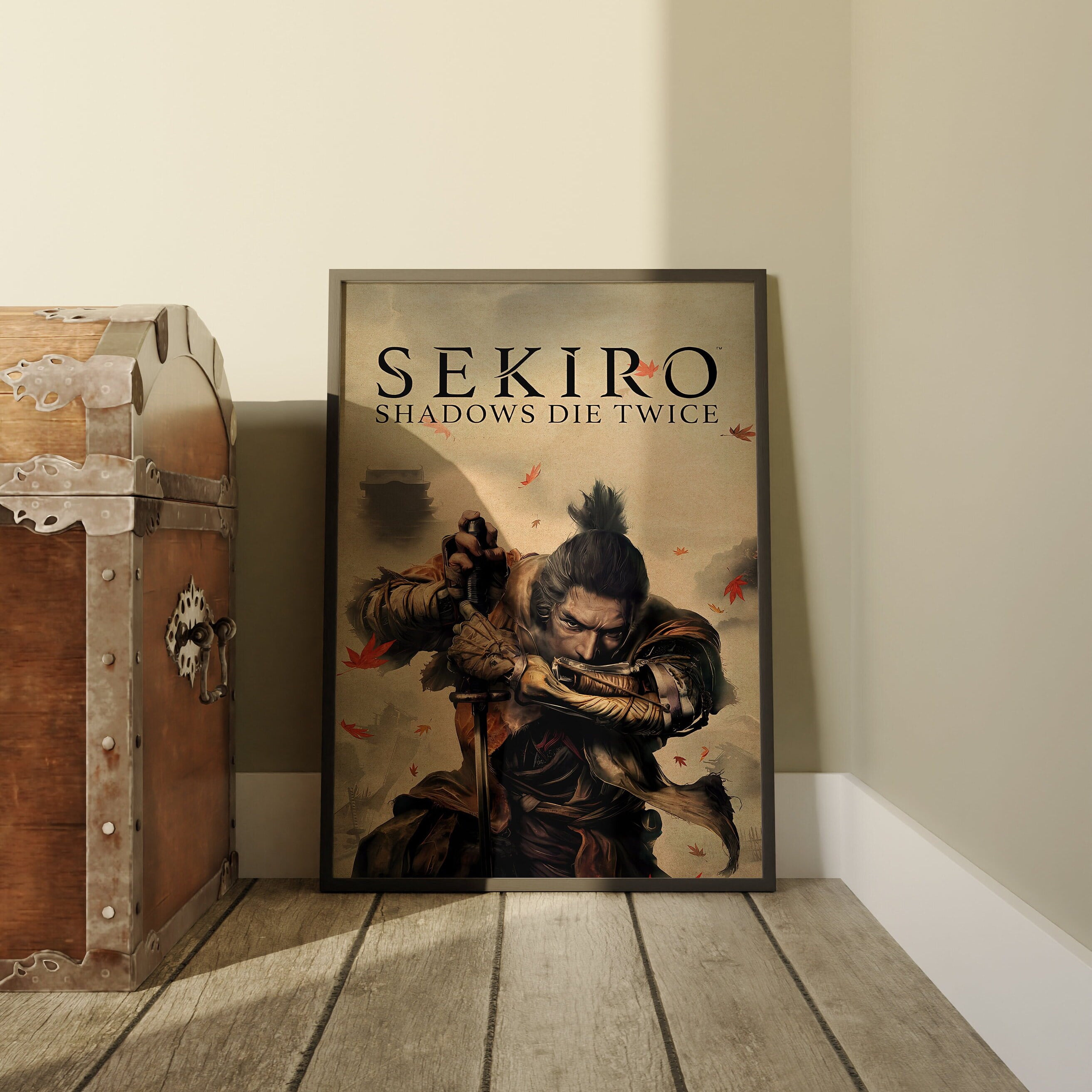 POSTER Sekiro Shadows Die Twice Poster - Exclusive Kraft Paper Game Art ...