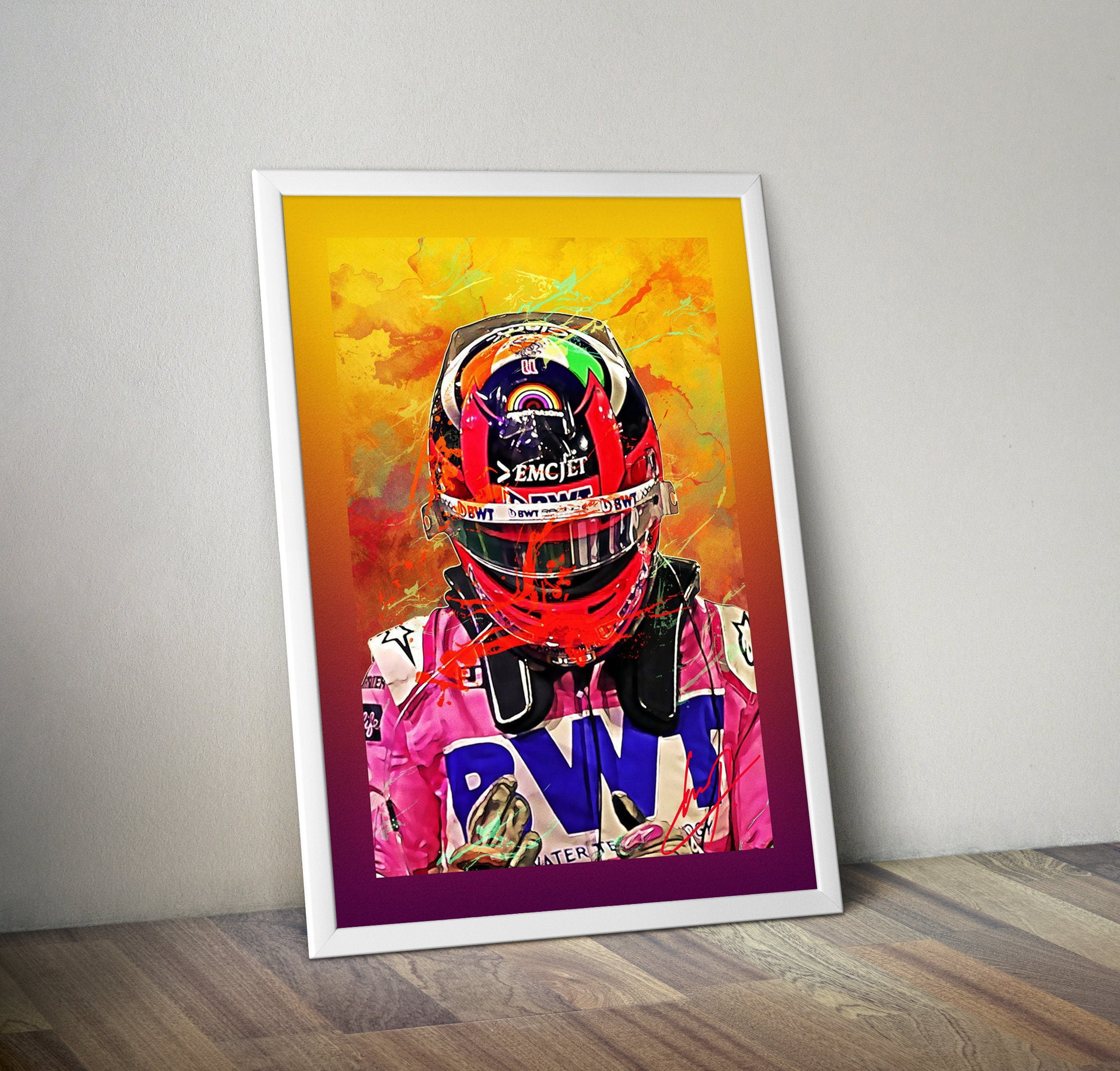 POSTER Sergio Perez Poster F1 Poster F1 Car Poster F1 2023 Racing Point ...