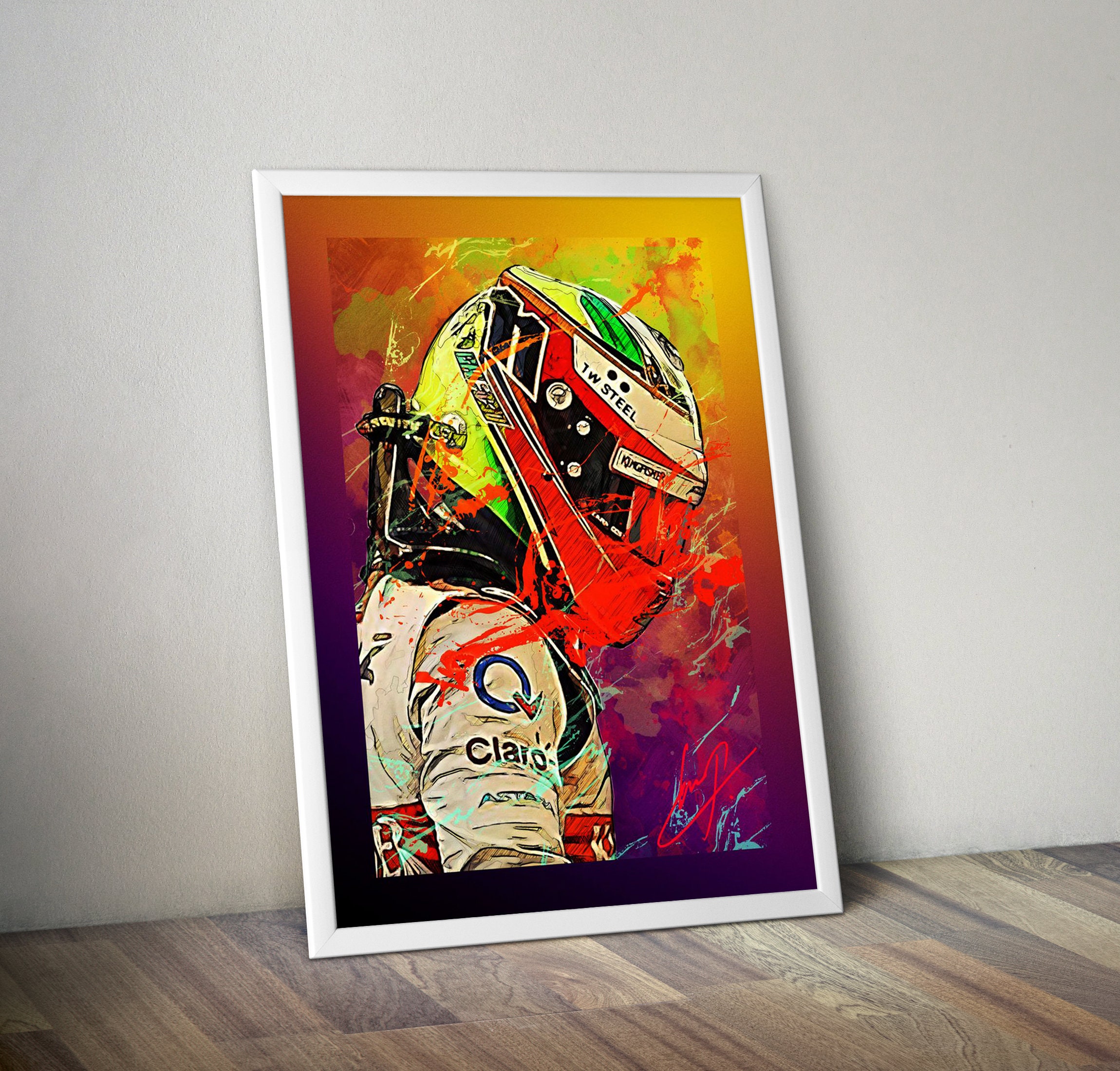 POSTER Sergio Perez Poster F1 Poster F1 Car Poster Red Bull F1 Car F1 ...