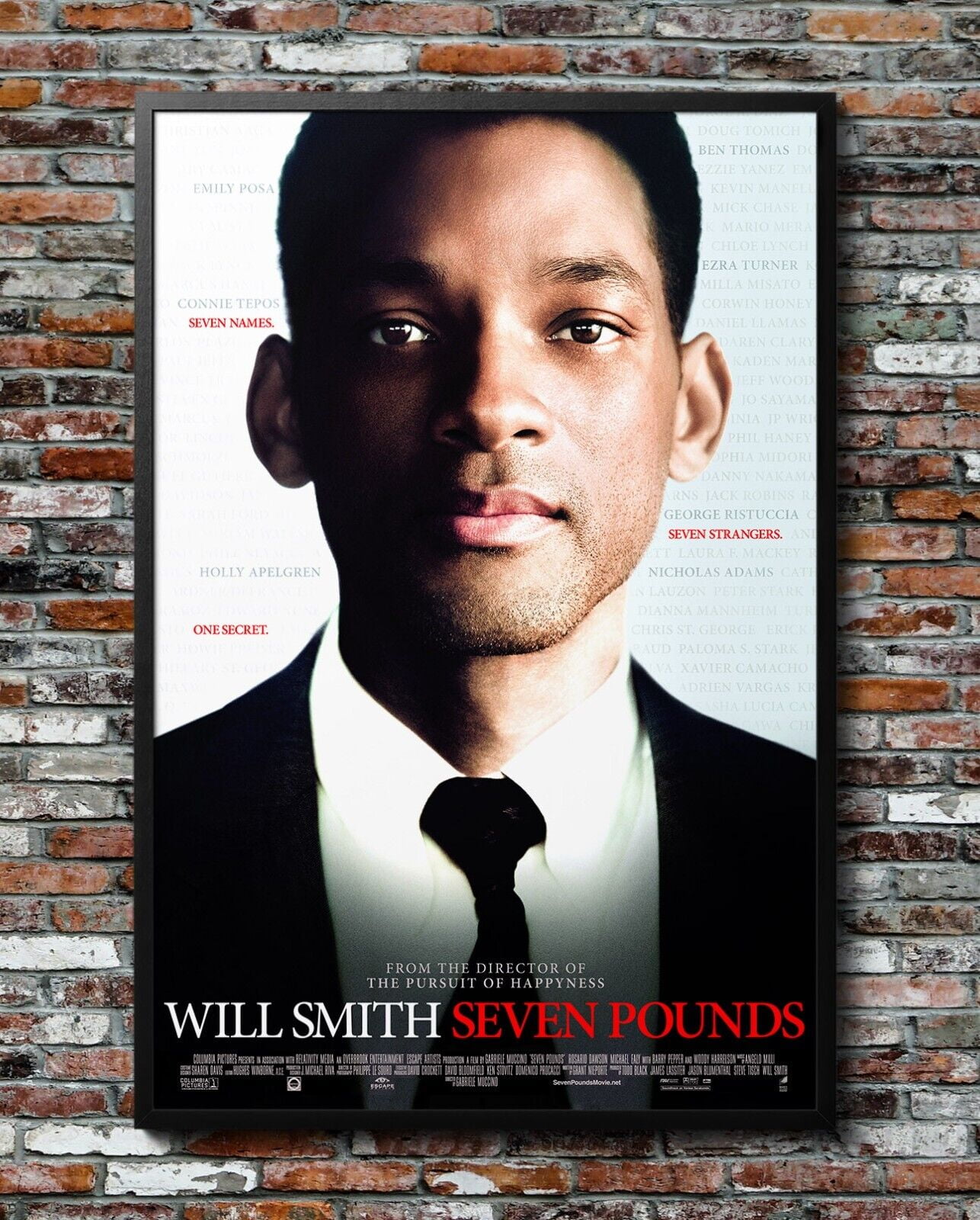 POSTER Seven Pounds 2008 Movie Poster-24x36-UNFRAMED - Walmart.com