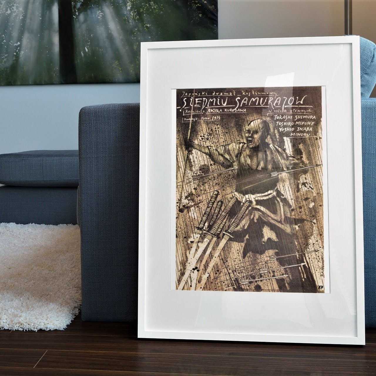 POSTER Seven Samurai -- Deluxe Poster Art Print || Toshiro Mifune and Akira Kurawawa Masterpiece ...