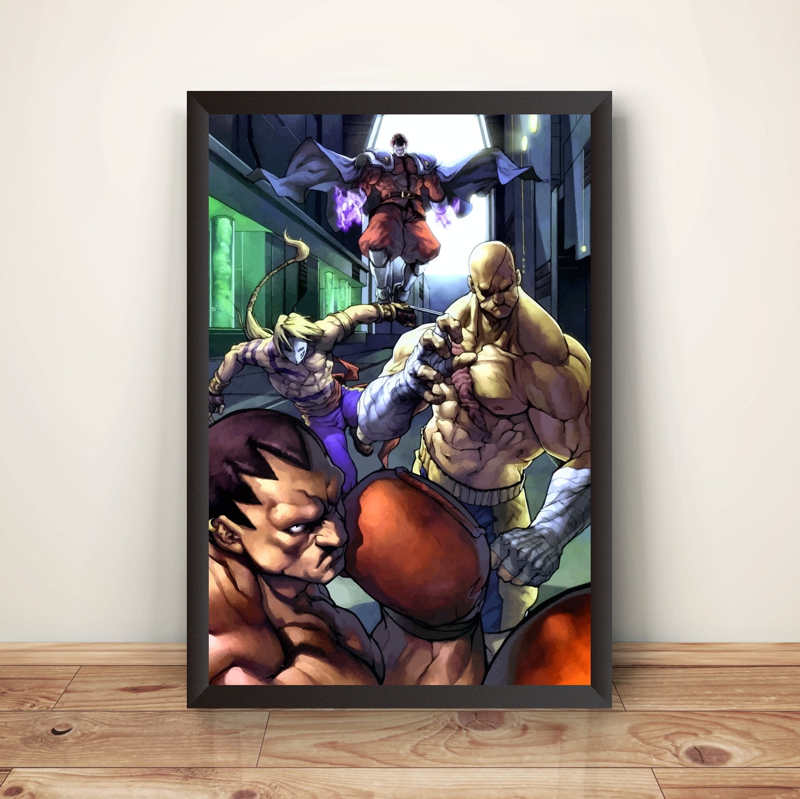POSTER Shadaloo Goons Street Fighting Premium Poster-UNFRAMED - Walmart.com