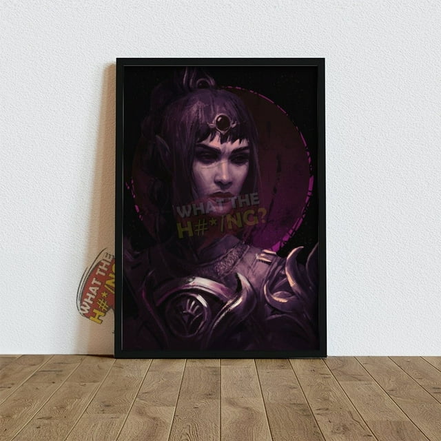 POSTER Shadowheart Art, Baldur's Gate 3 , Shadowheart Wall Decor ...