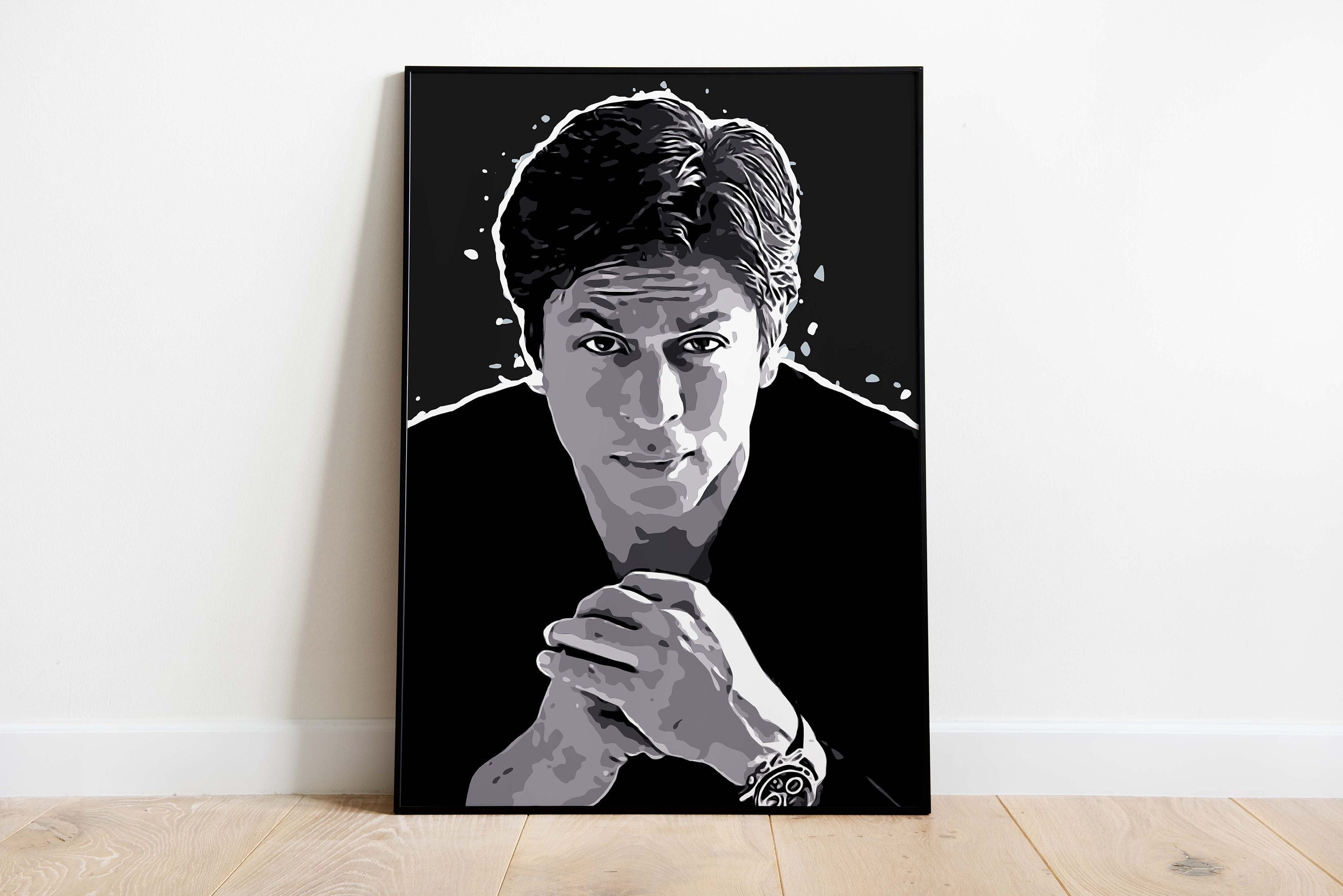 POSTER Shah Rukh Khan Poster, Indian Pop Art Decor, Prints, , Bollywood ...