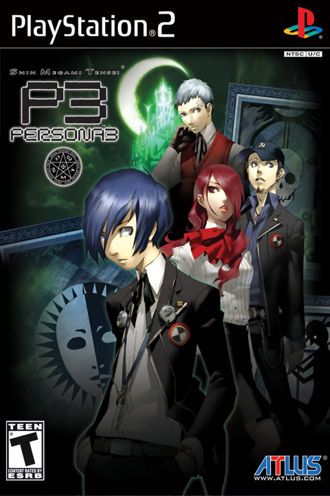 POSTER Shin Megami Tensei Persona 3 PS2 BOX ART Premium POSTER MADE IN ...