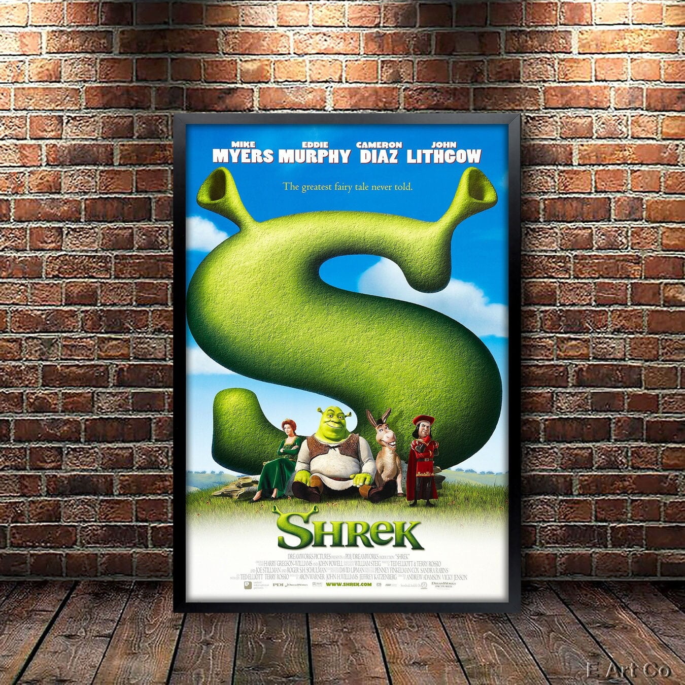 Shrek Poster Ideas – Poster Shrek Print – OVMN