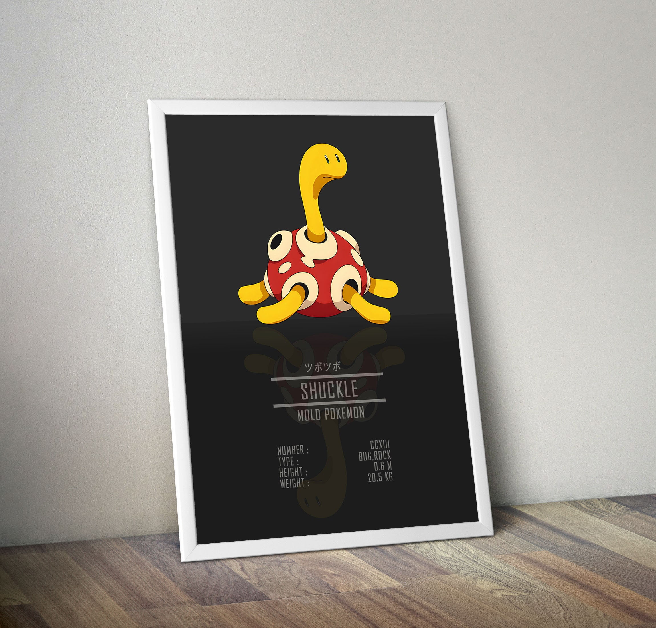 POSTER Shuckle Pokemon Poster Pokemon Decor Pokemon Wall Art Pokemon ...