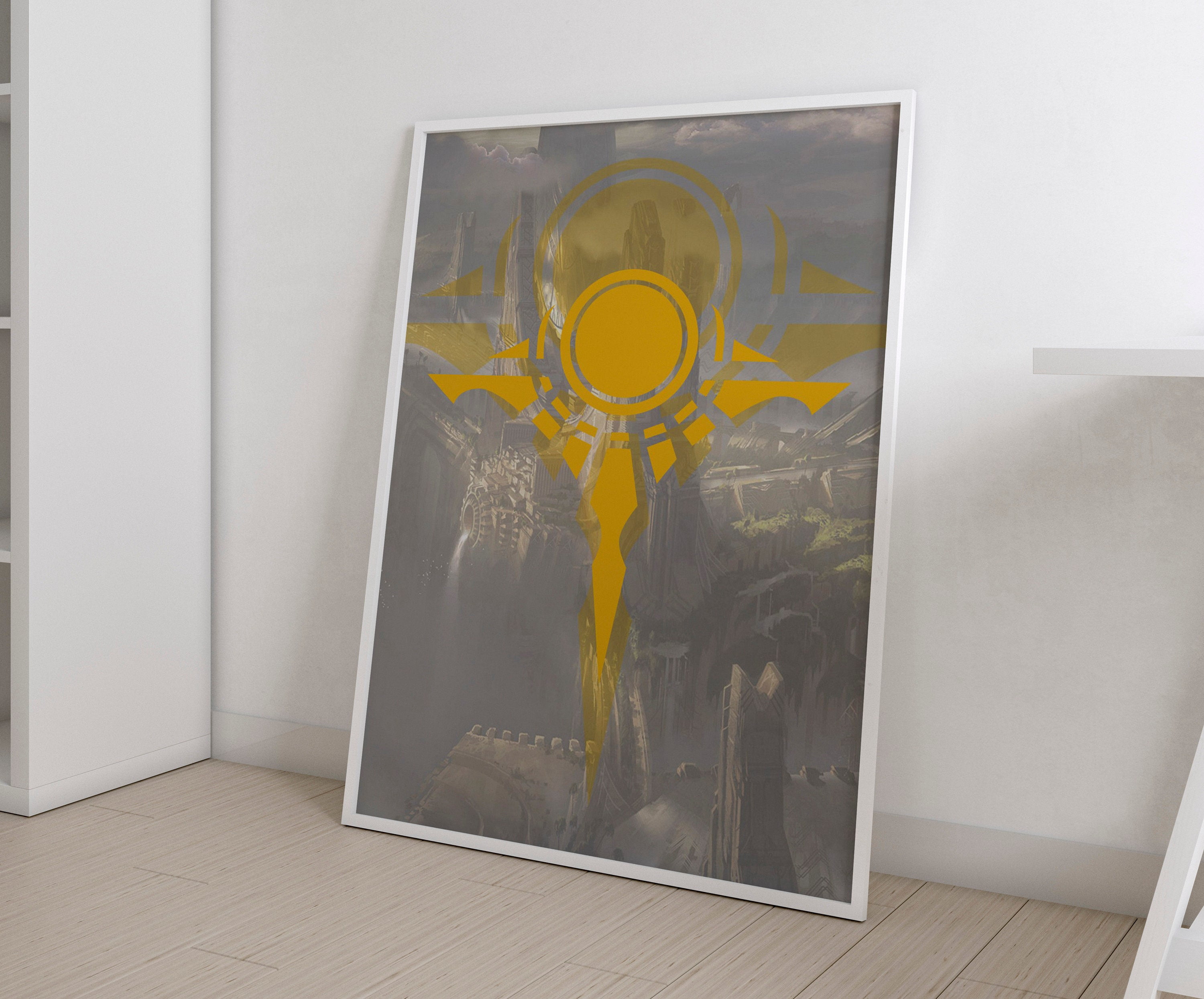 POSTER Shurima League of Legends League of Legends Map Poster Shurima ...