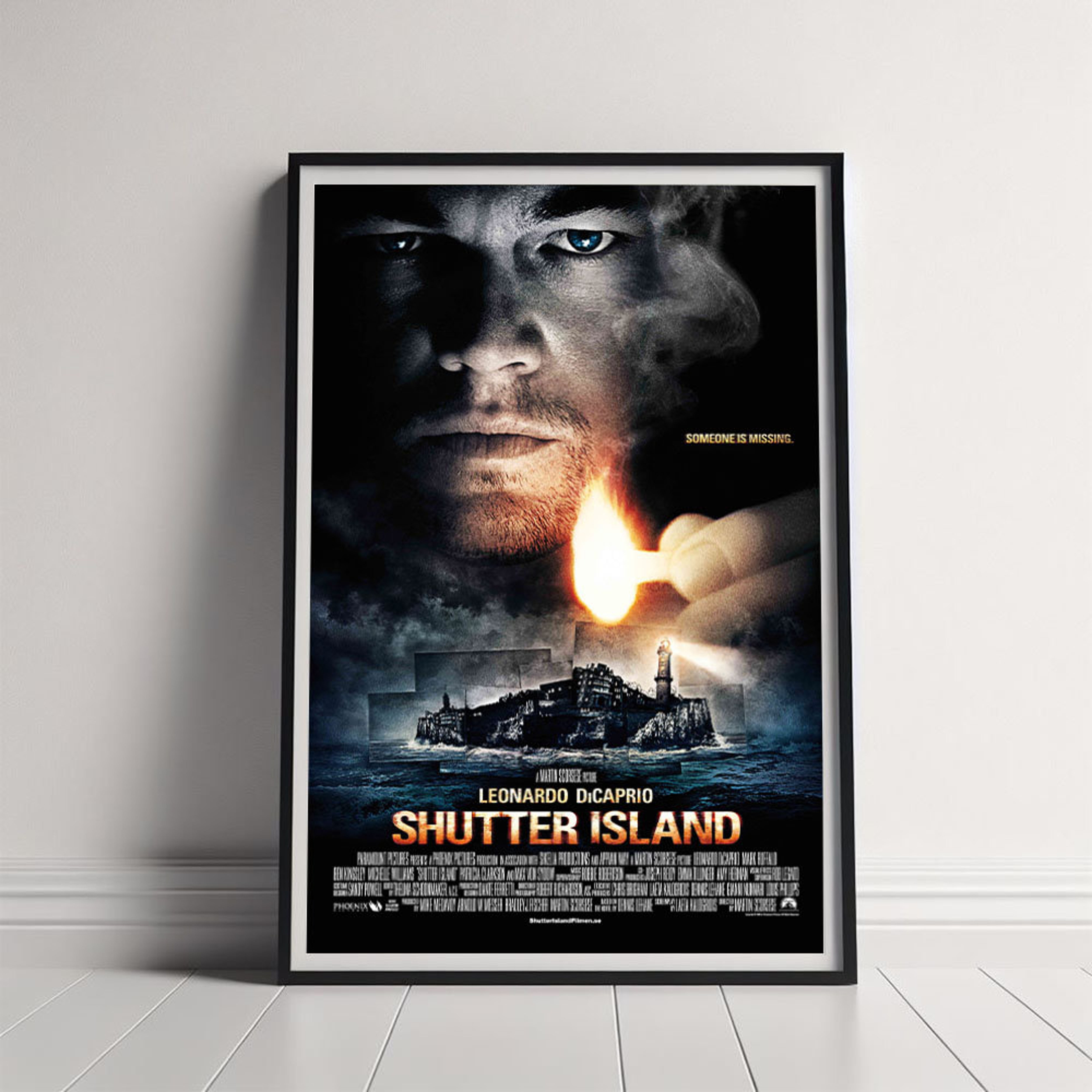 POSTER Shutter Island Movie Poster, Poster Printing, Classic Movie Wall Art for Room Decor ...