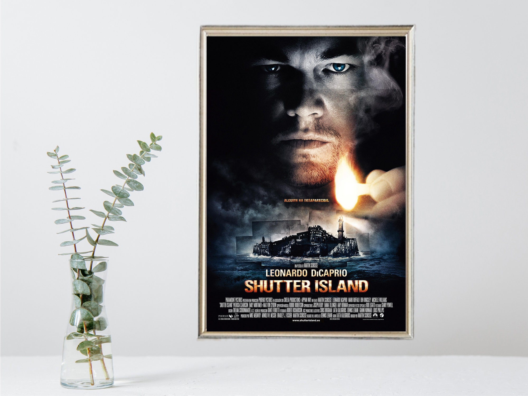 POSTER Shutter Island Movie Poster- Vintage Movie Poster - Limited ...