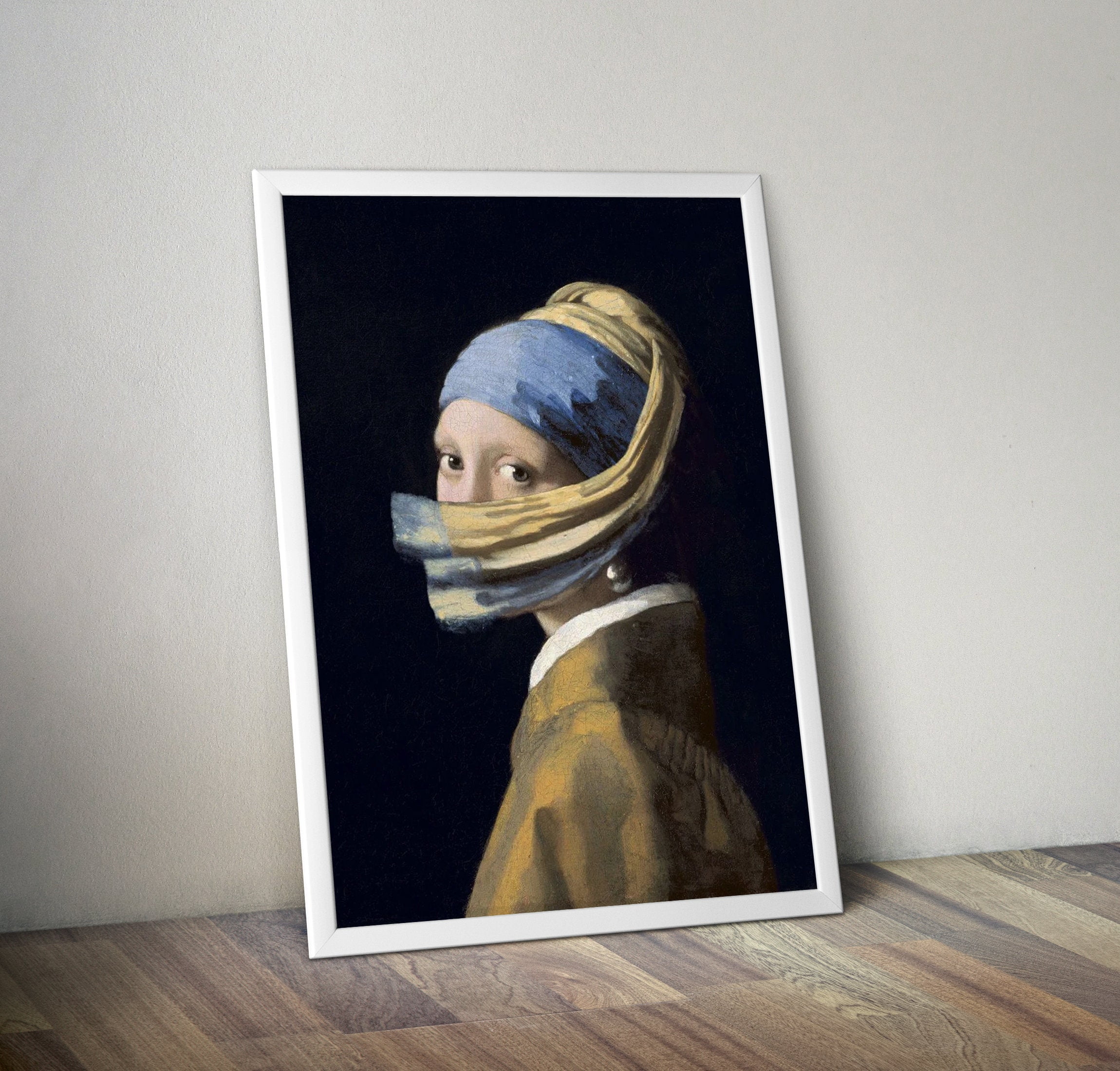 POSTER Shy Girl Museum Vintage Posters Funny Memes Funny Present Meme ...