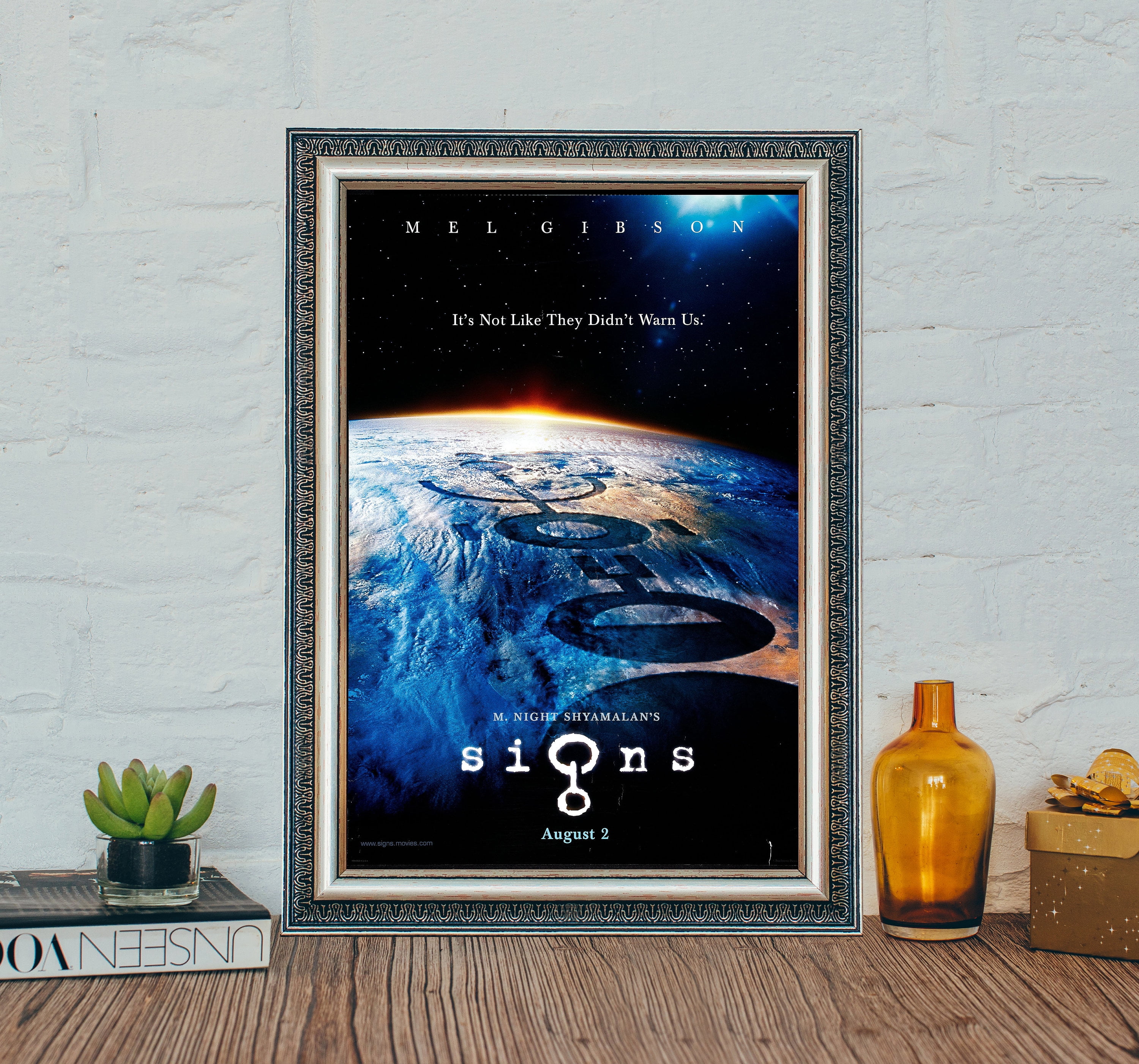 POSTER Signs (2002) Movie Poster, Classic Movie Signs Poster, Vintage ...