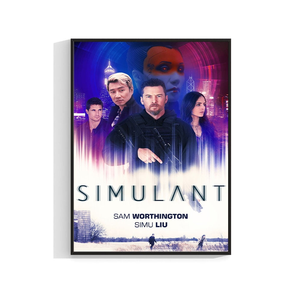 POSTER Simulant New 2023 Movie Poster Cinema Print Film - 1856-UNFRAMED - Walmart.com
