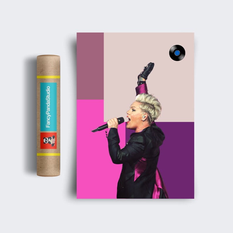 POSTER Singer Inspired Poster Artist Wall Art Music Album Pop Rock Song ...