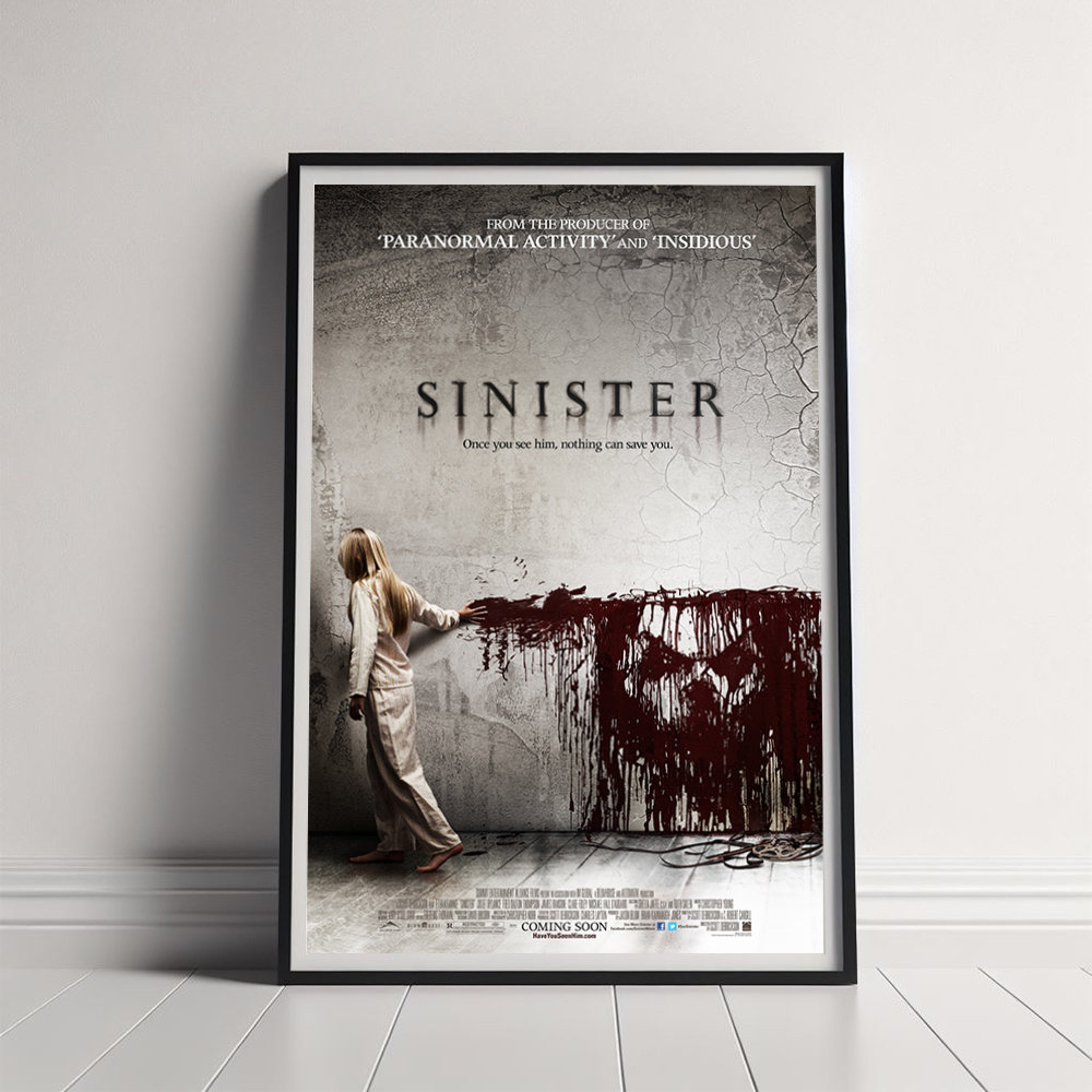 POSTER Sinister Movie Poster, Poster Printing, Classic Movie Wall Art ...