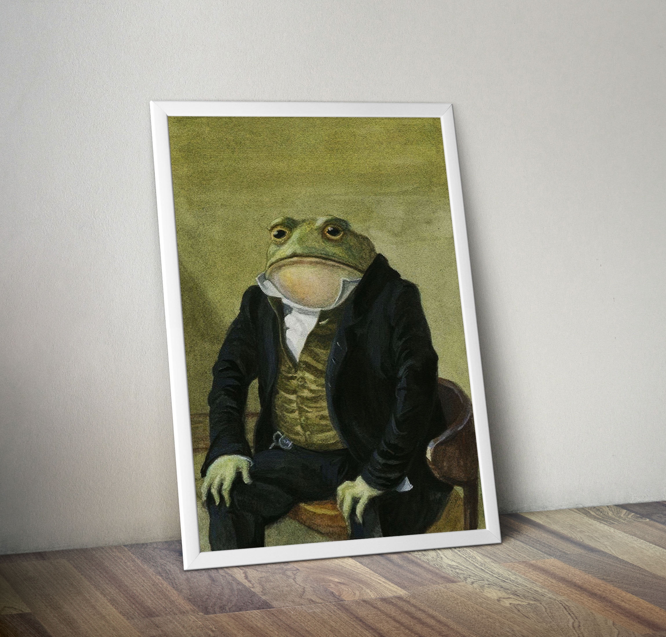 POSTER Sir Frog Poster Funny Memes Funny Present Meme Poster Funny ...
