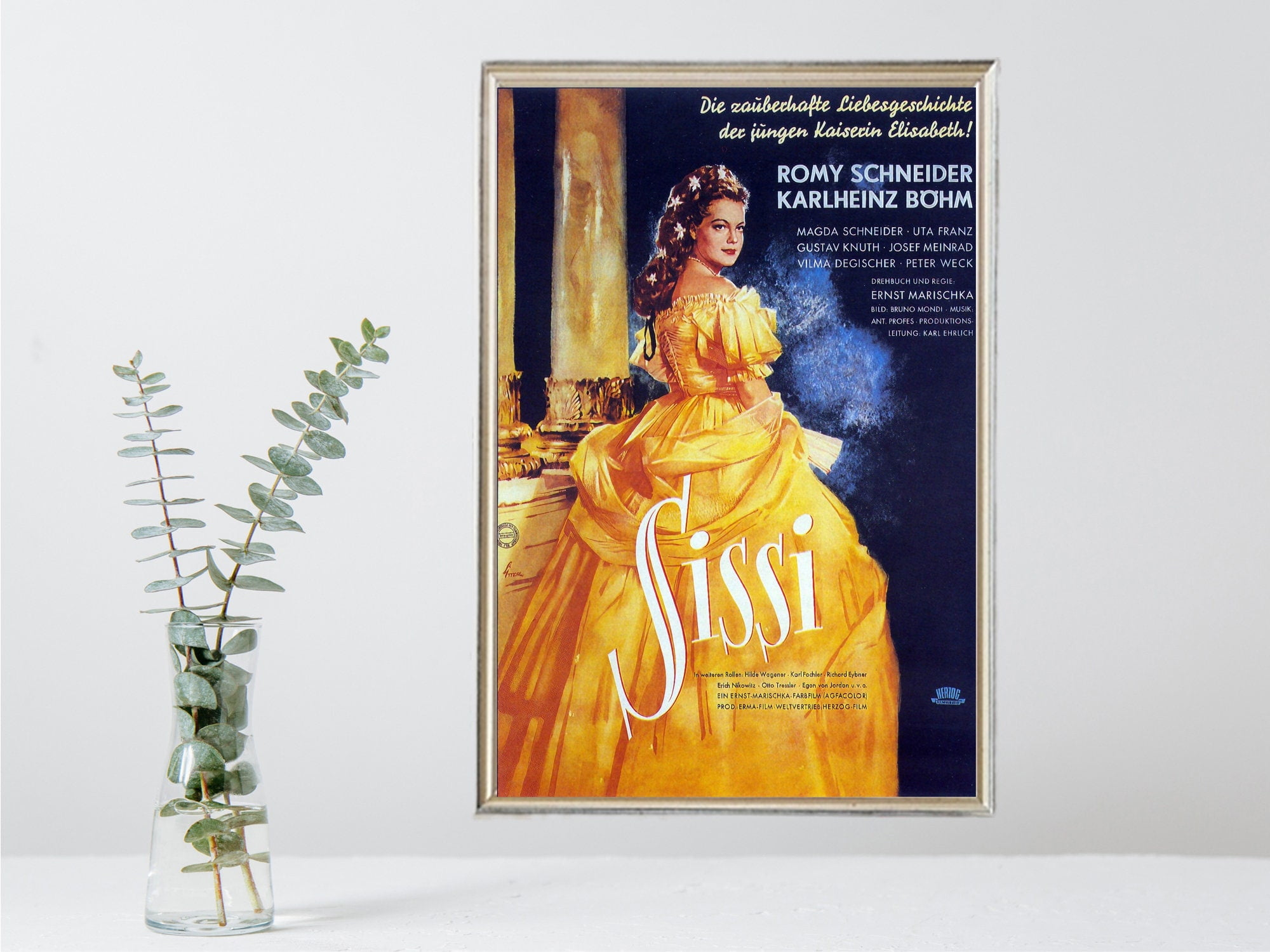 POSTER Sissi Movie Poster- Vintage Movie Poster - Limited Edition ...