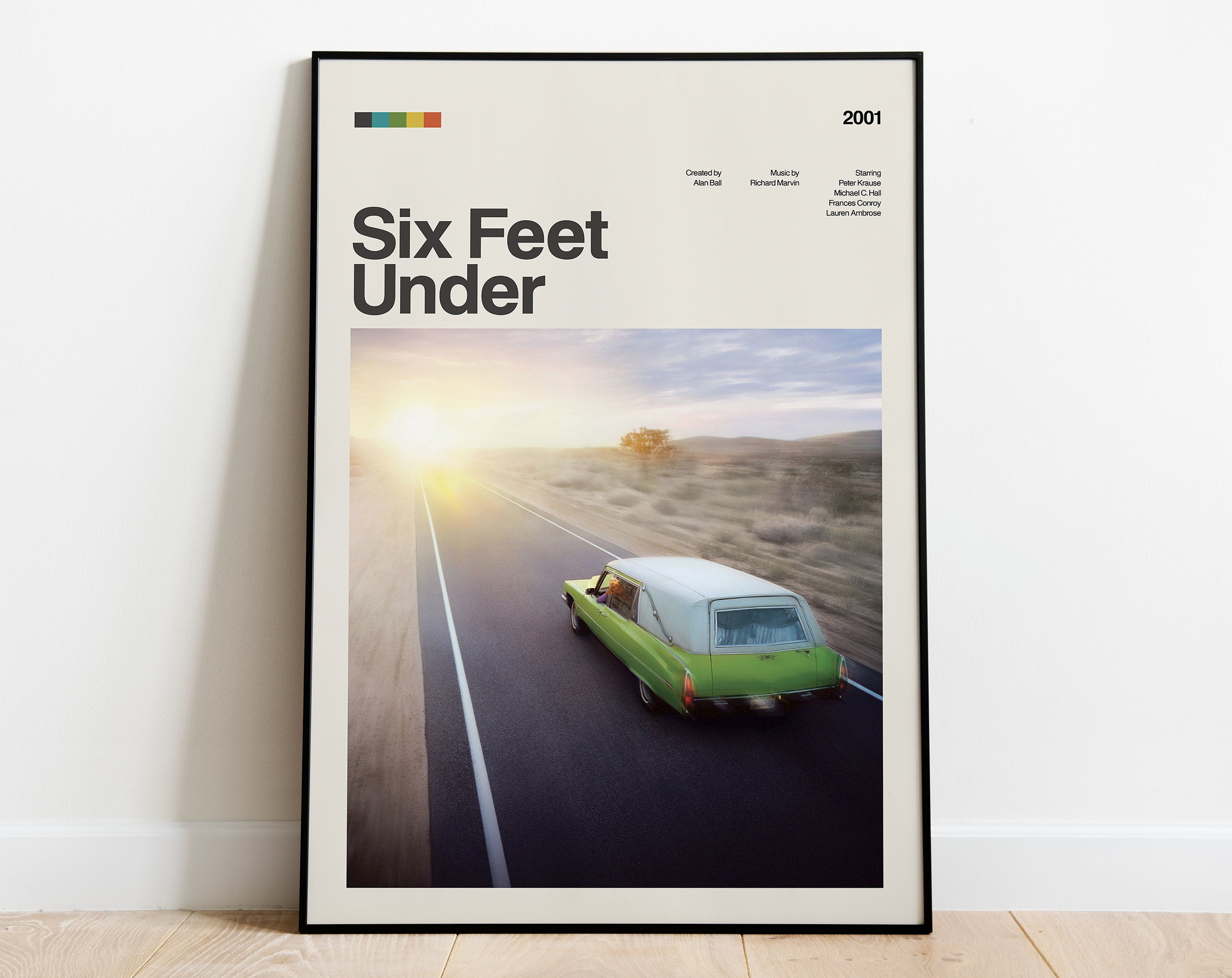 POSTER Six Feet Under Poster Light Theme, Six Feet Under Modern Tv ...