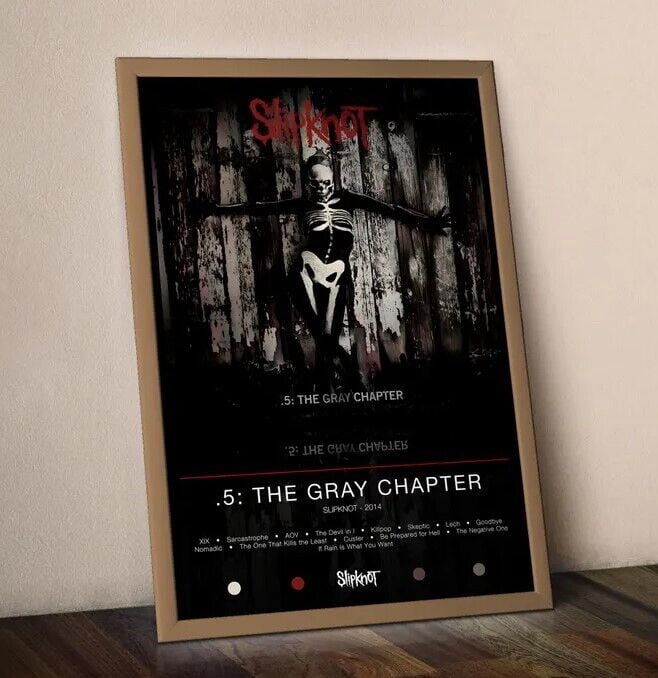 POSTER Slipknot Poster | .5: The Gray Chapter Poster | Album Poster ...