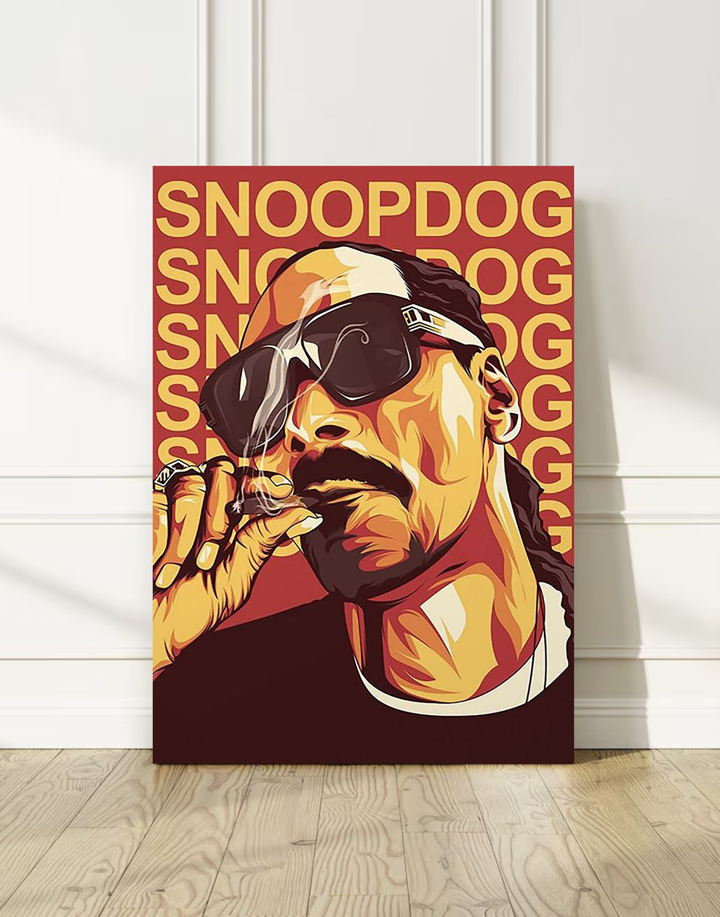 POSTER Snoop Dog - Weed Art, Weed Poster, Art Print , Smoke Weed Print ...