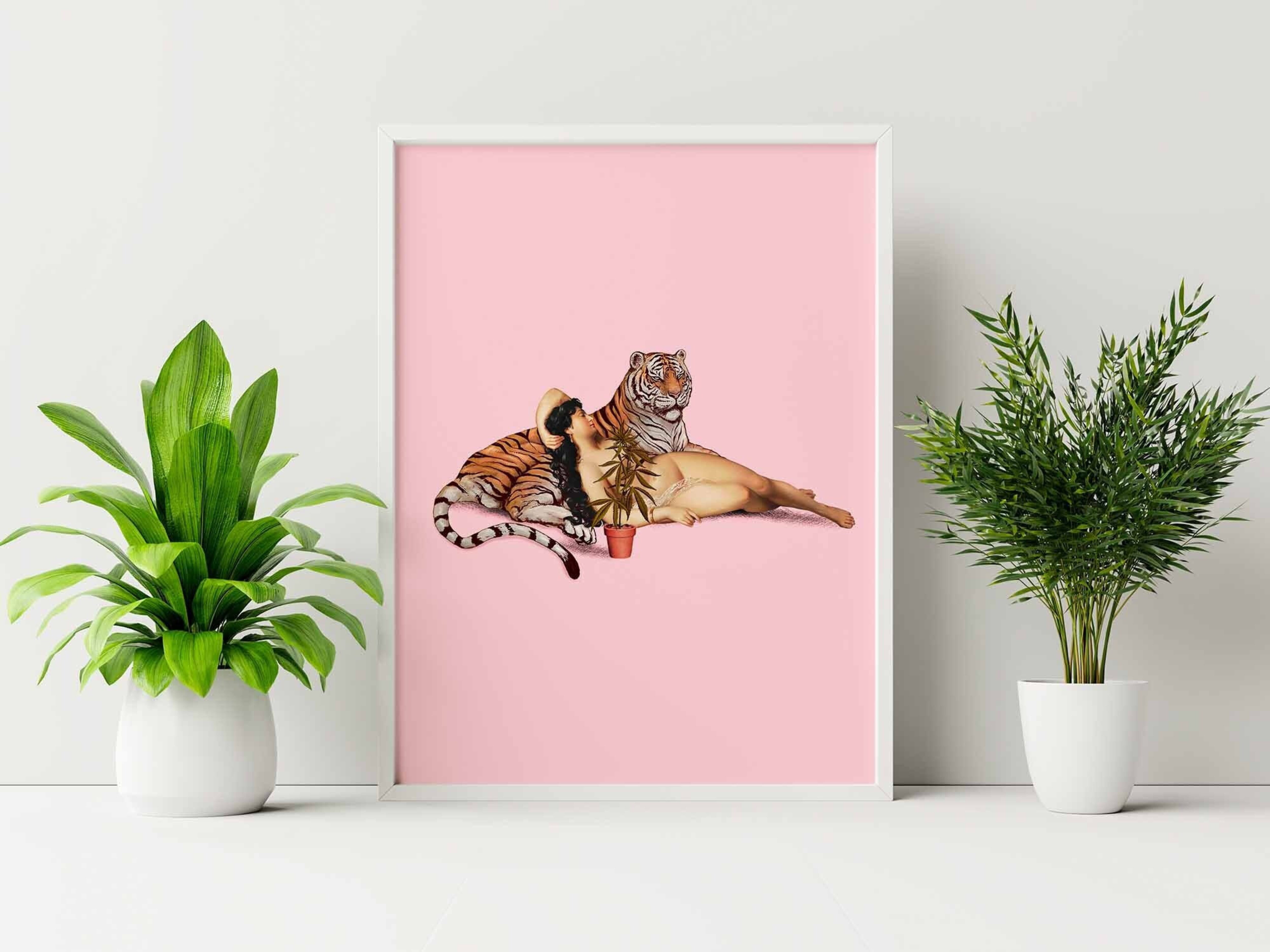 POSTER Snooze (Weed Art, Weed Poster, Marijuana Art, Collage Art ...