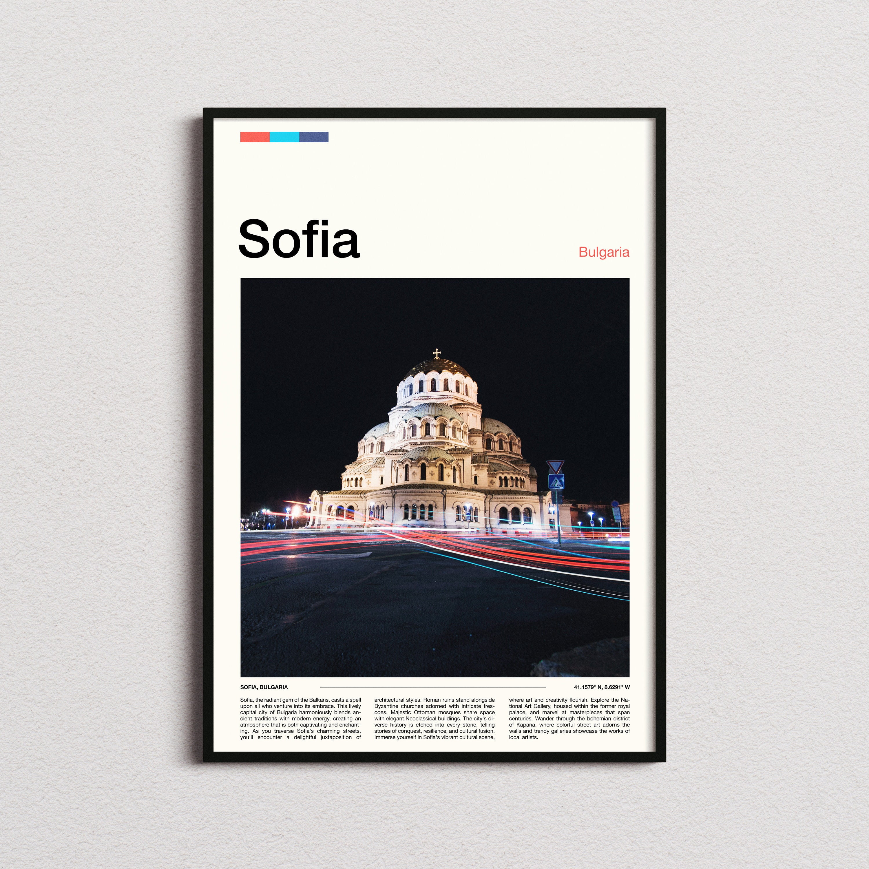 POSTER Sofia Print, Sofia Poster, Sofia Wall Art, Sofia Art Print, Sofia Photo-UNFRAMED ...