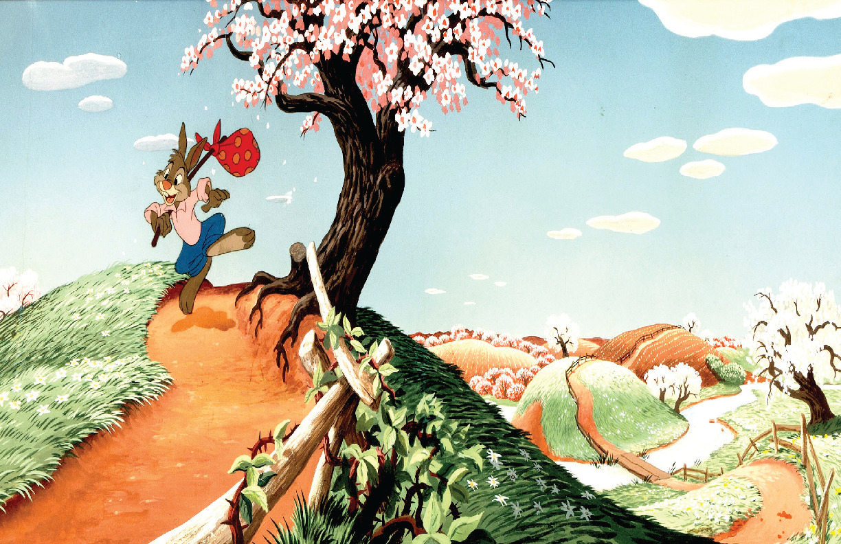 POSTER Song of the South Brer Rabbit Cel Cherry Blossoms Poster-8x12 ...