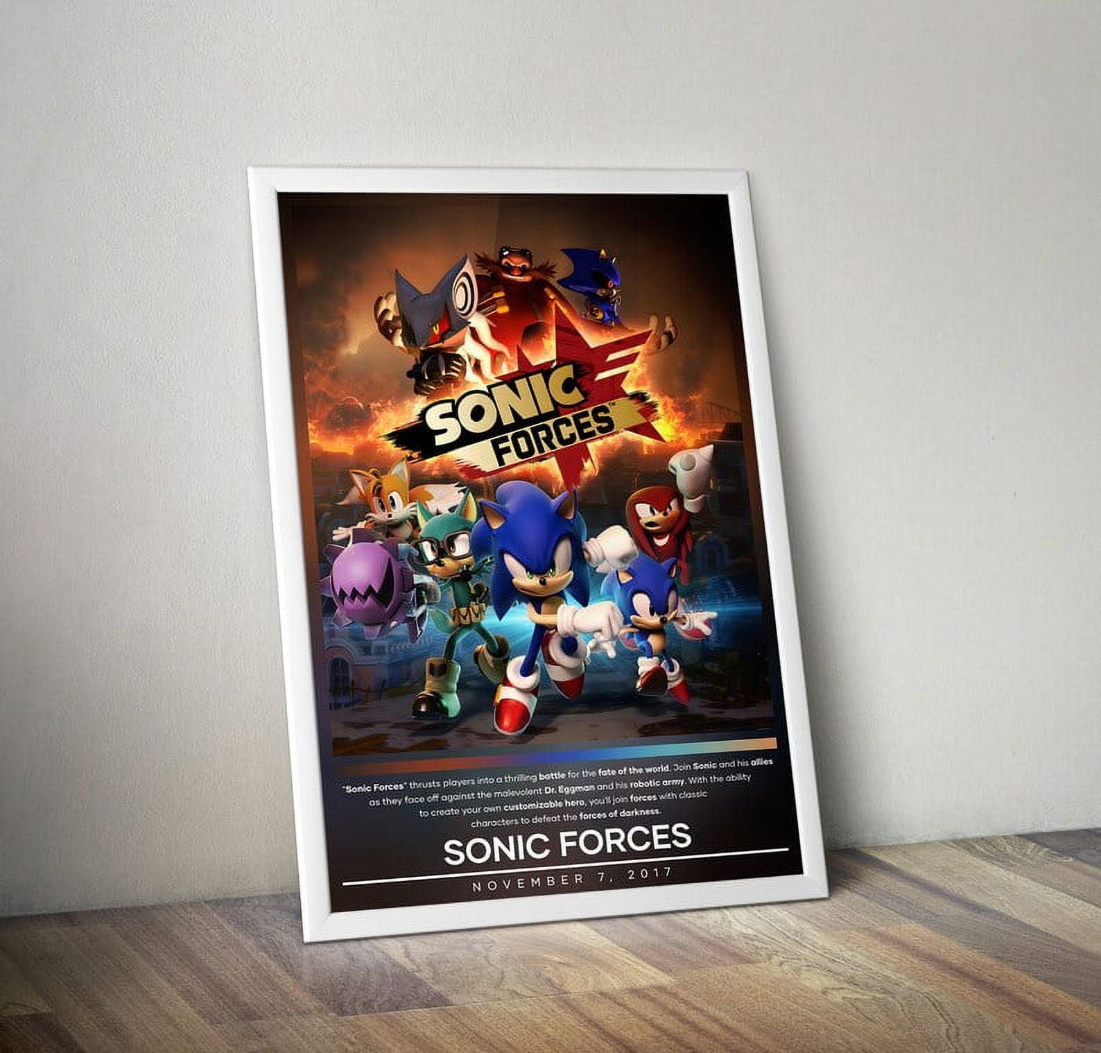 POSTER Sonic Forces Poster | Sonic Prints | Gaming Posters | s | Video ...