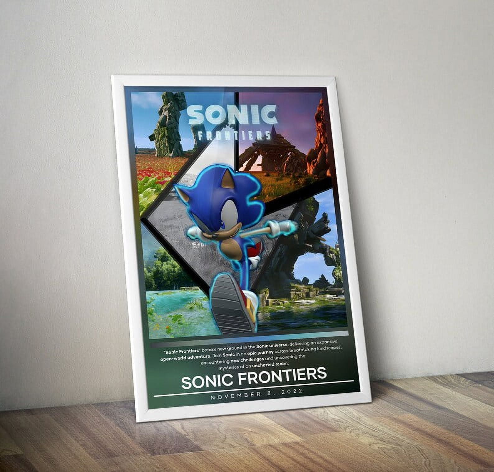 POSTER Sonic Frontiers Poster | Sonic Prints | Gaming Posters | s ...