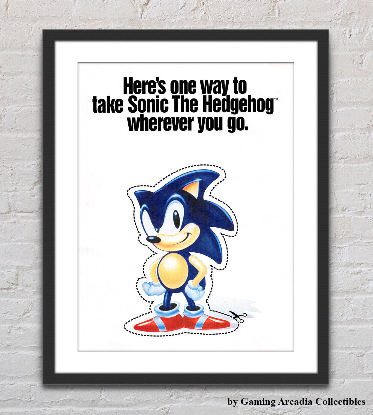 POSTER Sonic The Hedgehog Sega Genesis Poster-12x18-UNFRAMED - Walmart.com