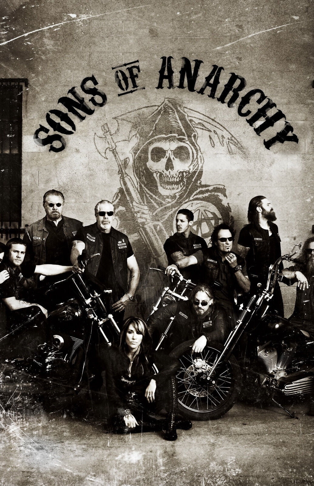POSTER Sons of Anarchy Show By Kurt Sutter 2008 Crew Movie Poster-8x12 ...