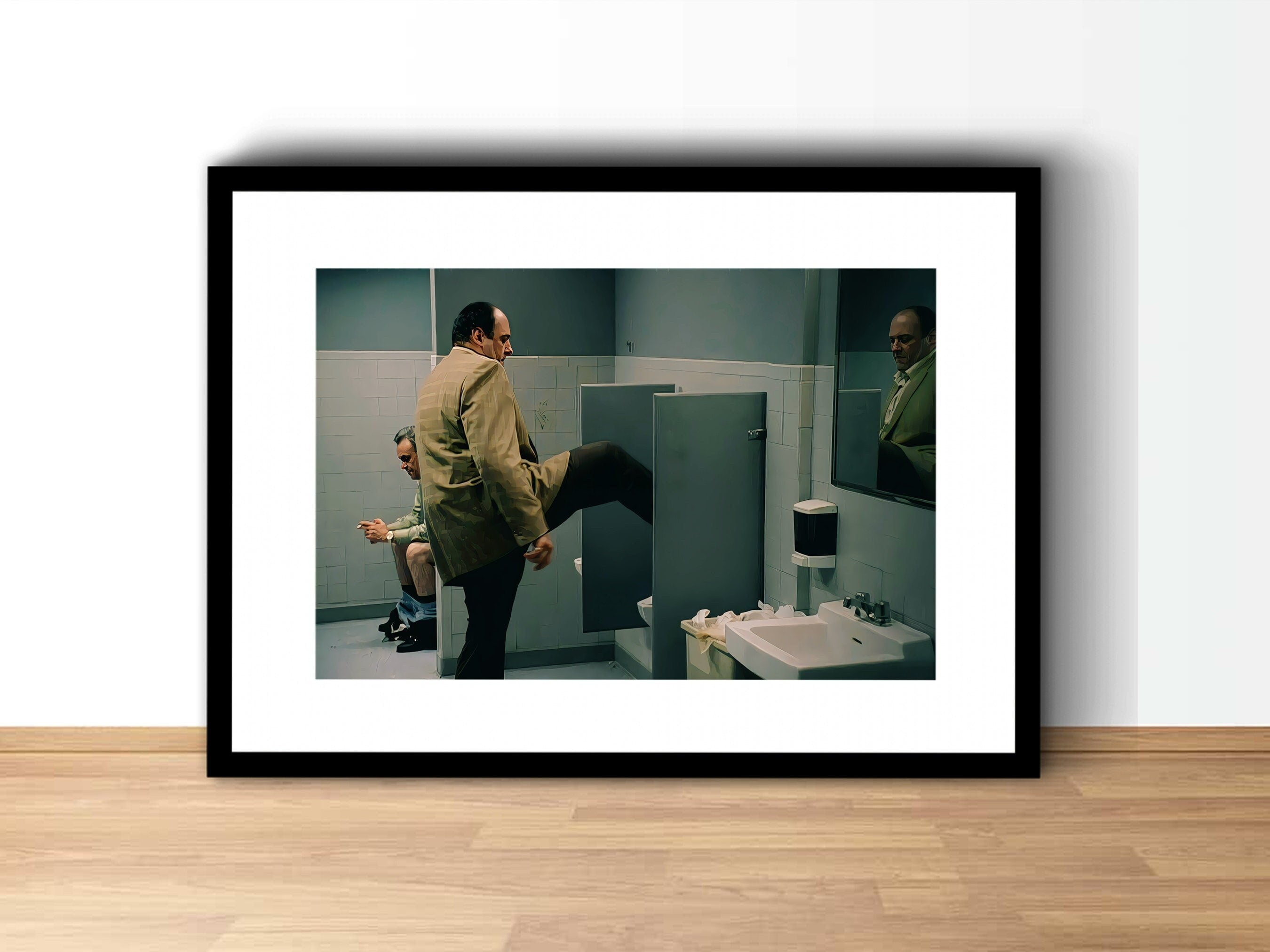 POSTER Sopranos Poster | The Sopranos Poster | Tony Soprano And Johnny ...