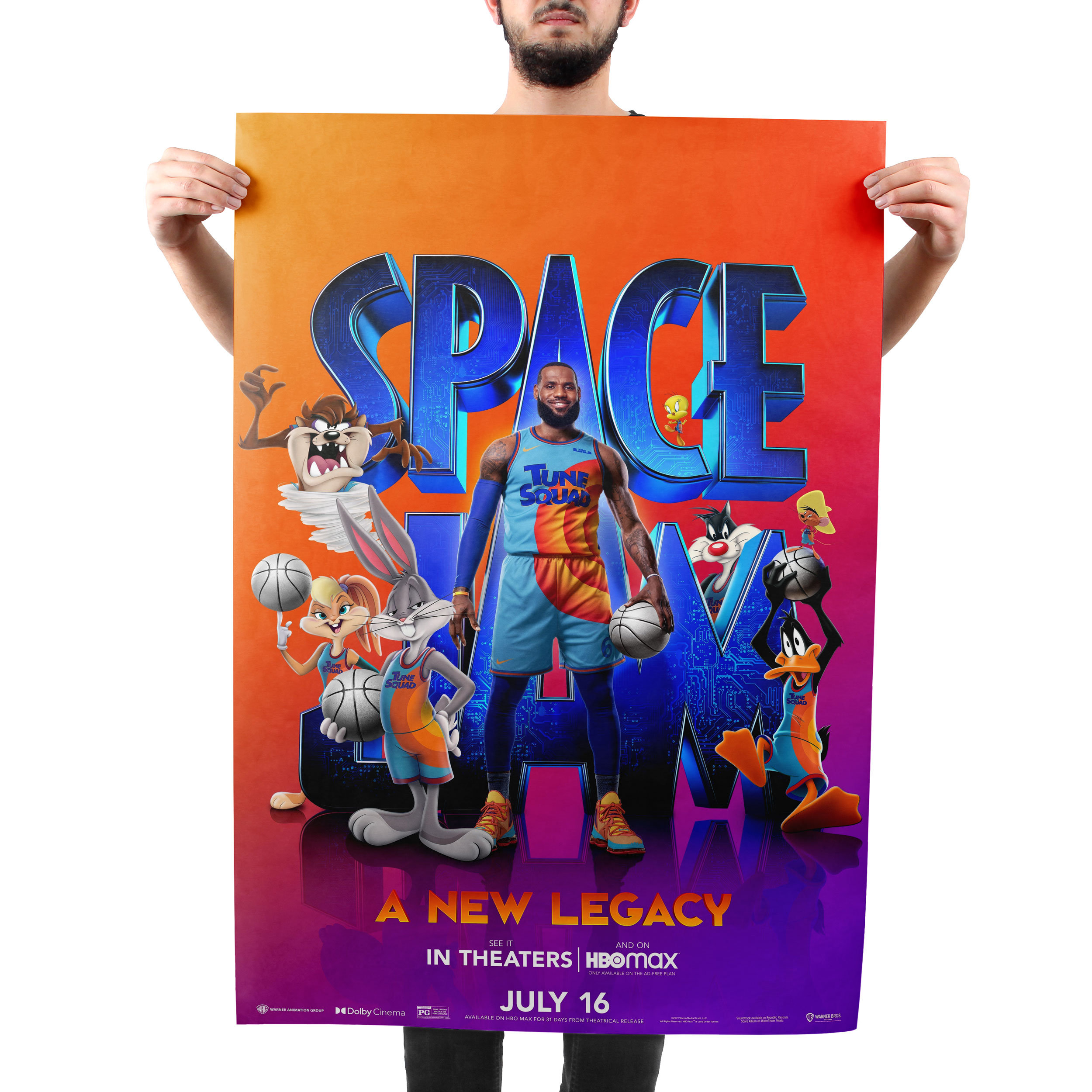 POSTER Space Jam A New Legacy Movie Poster, Quality Print, Photo Wall ...