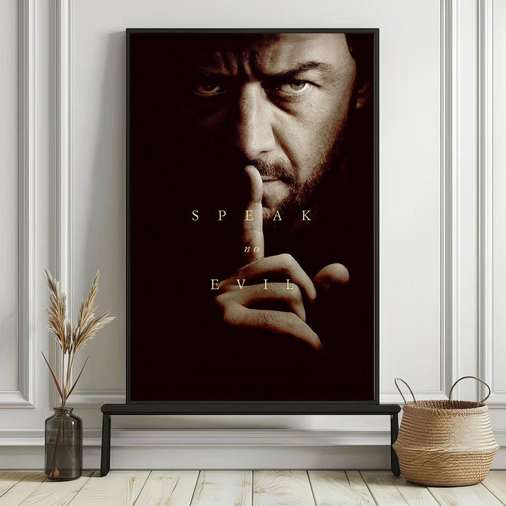 POSTER Speak No Evil (2024) Movie Poster, Poster, Home Decoration, Retro Poster, Room Decoration ...