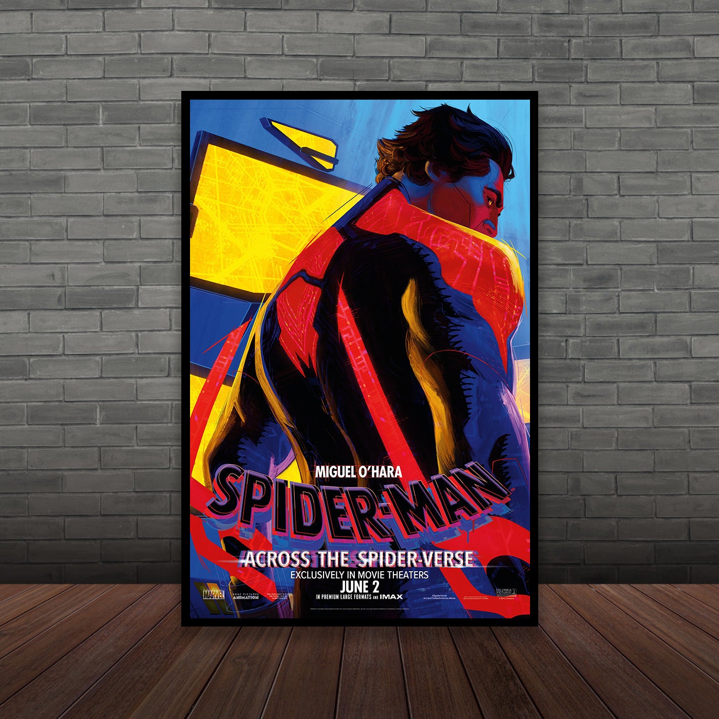 POSTER Spider Man 2099 Across The Spider-Verse 2023 Movie Poster, Wall ...
