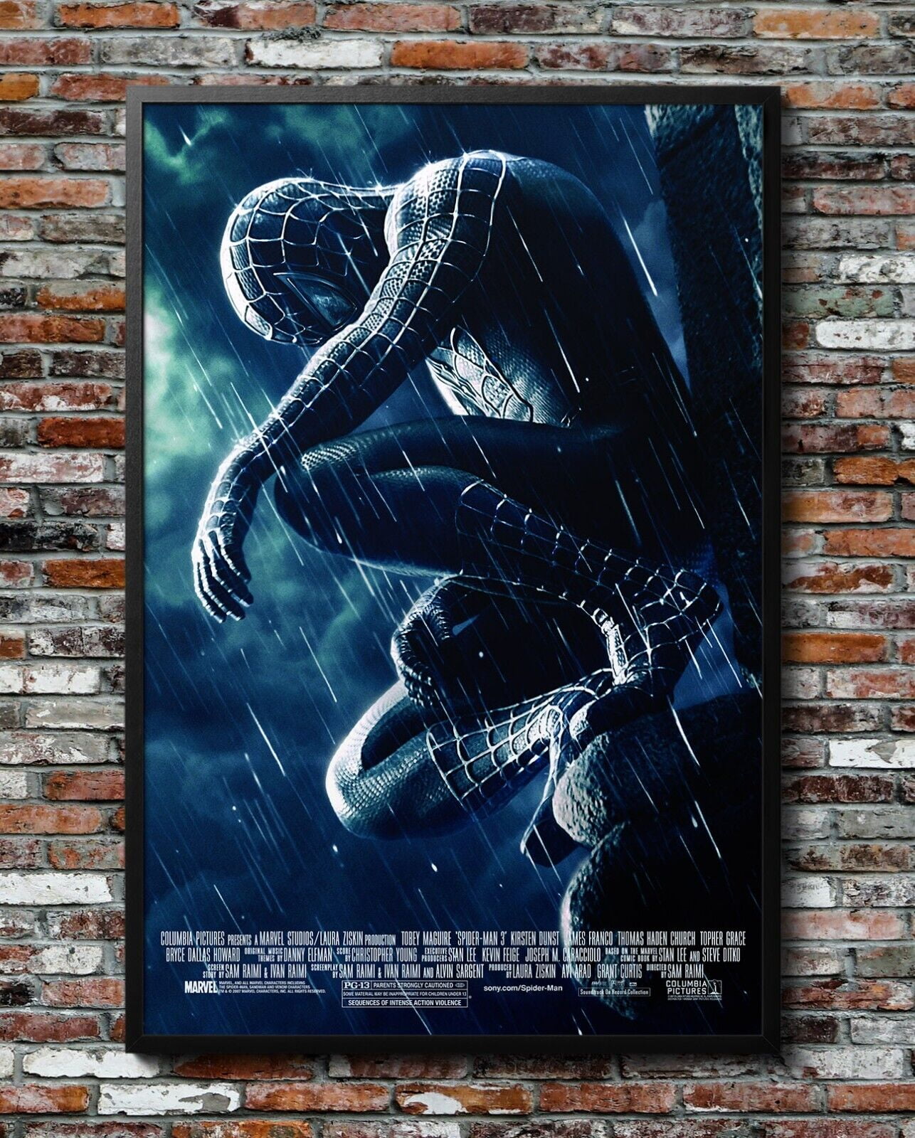 POSTER Spider-Man 3 Tobey Maguire 2007 Movie Poster-16x24-UNFRAMED ...