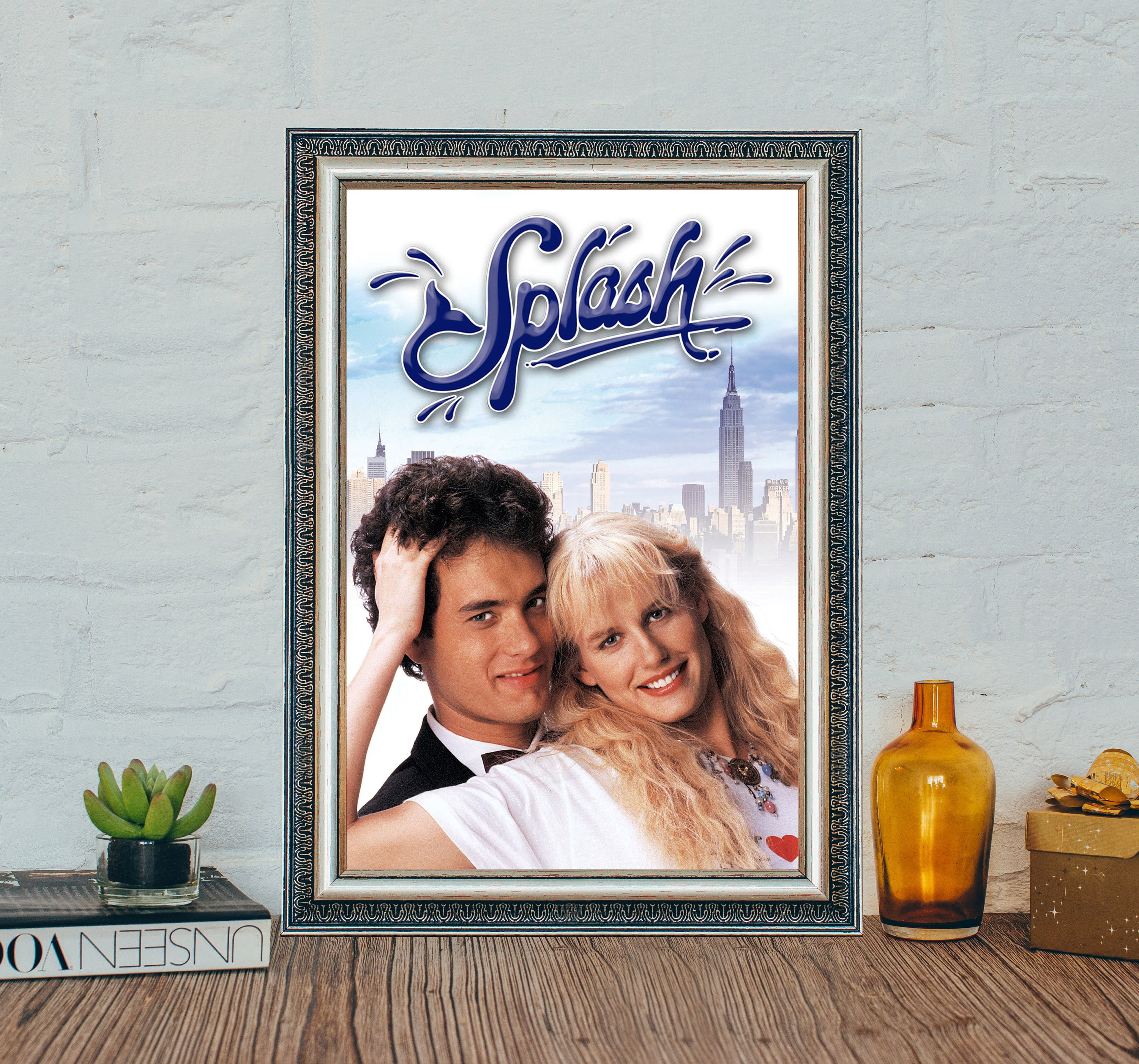 POSTER Splash (1984) Movie Poster, Tom Hanks Classic Movie Poster ...