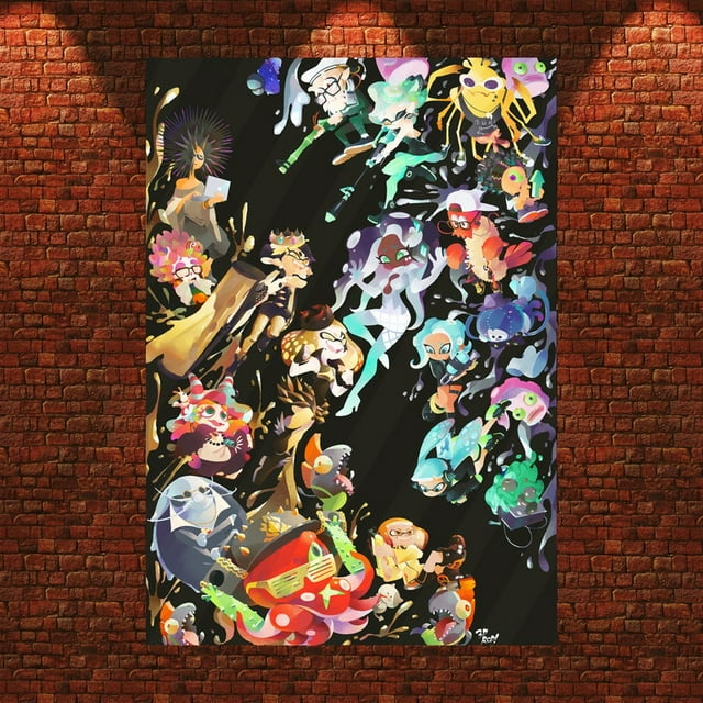 POSTER Splatoon Poster - Game Print-UNFRAMED - Walmart.com