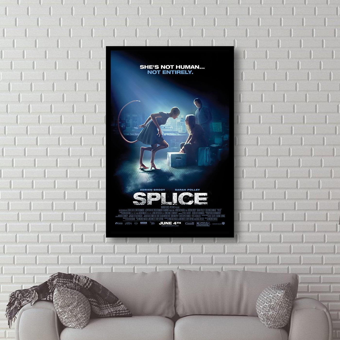 POSTER Splice Movie Poster High Quality Print Photo Wall Art Silk Cloth ...