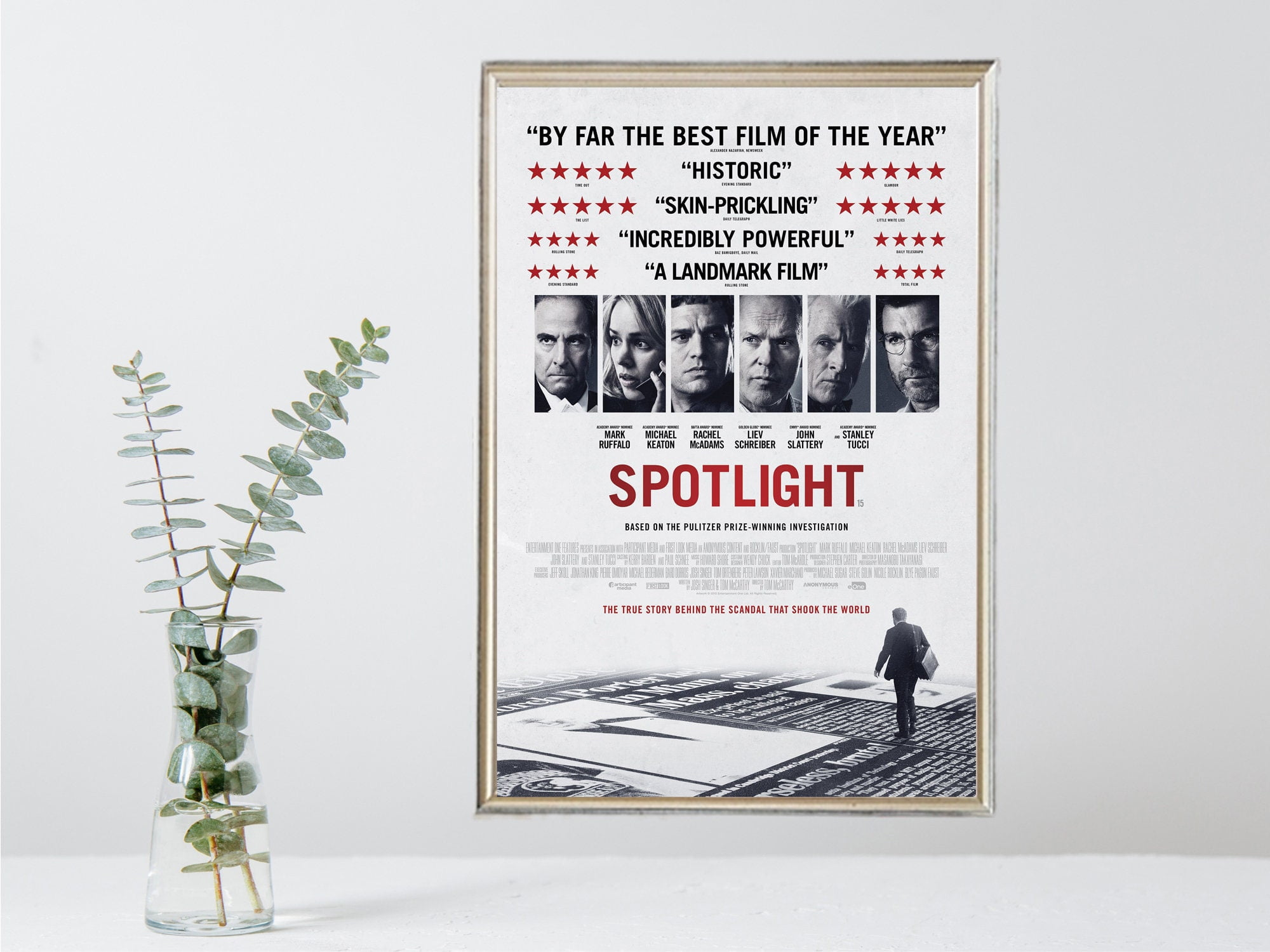 POSTER Spotlight Movie Poster- Vintage Movie Poster - Limited Edition ...