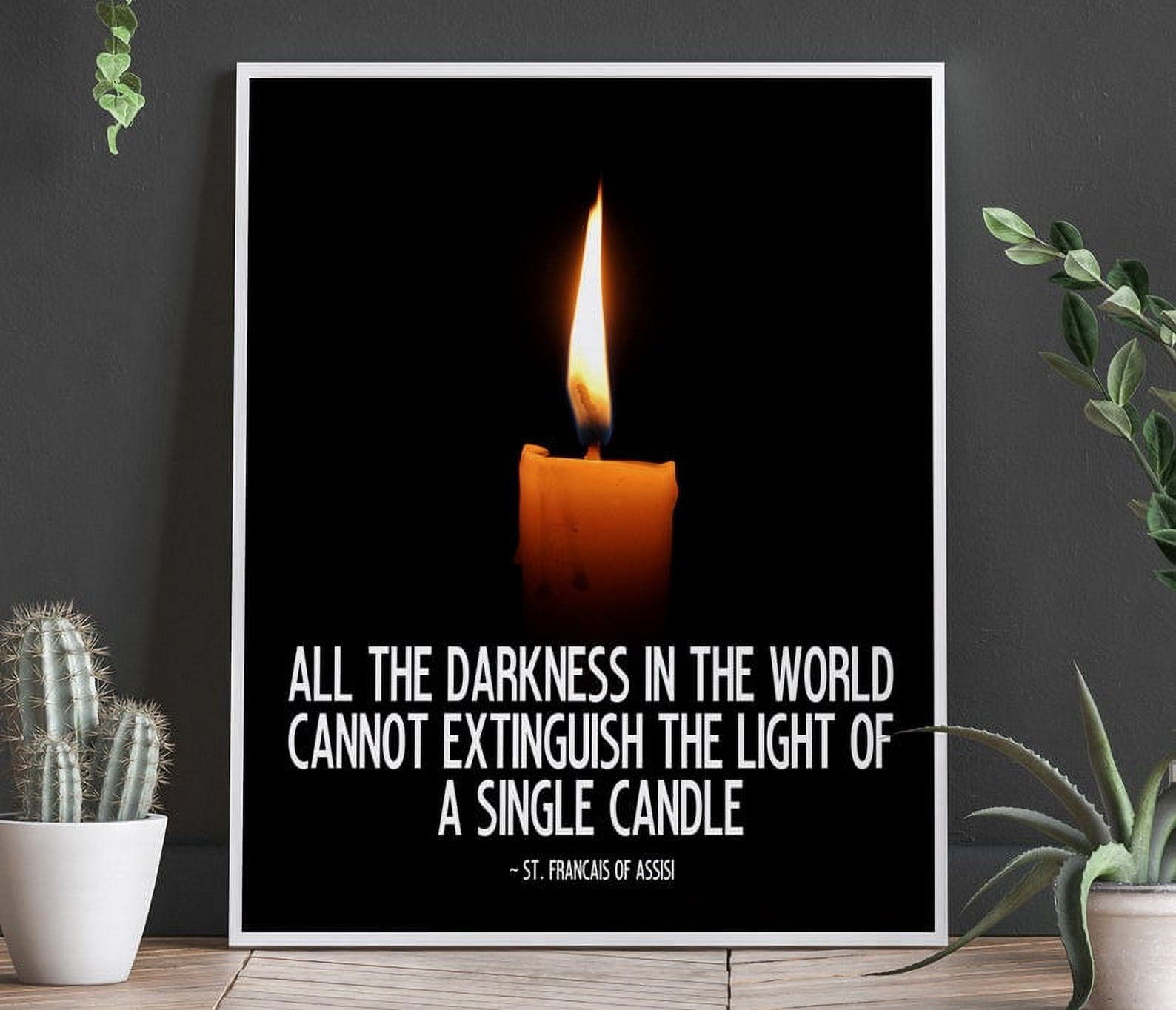 POSTER St. Francis of Assisi Inspirational Quote Christian Quotes ...