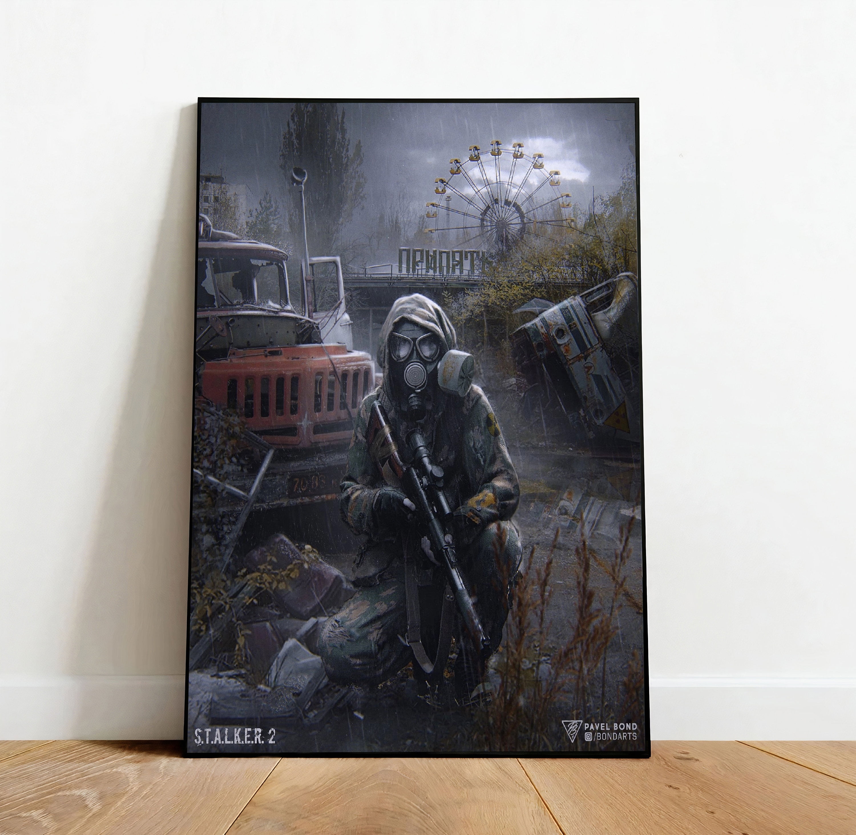 POSTER Stalker Game Poster, Wall Art, Rolled Print, Wall Print, Game ...