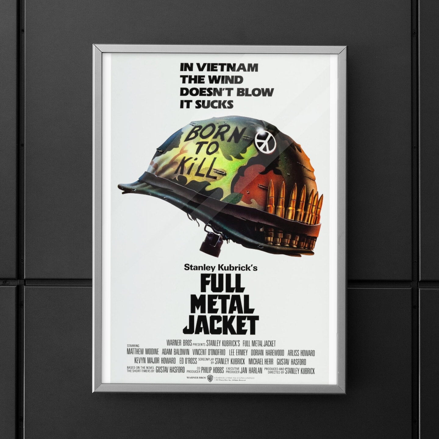 POSTER Stanley Kubrick's Full Metal Jacket -- Deluxe Poster Art Print ...