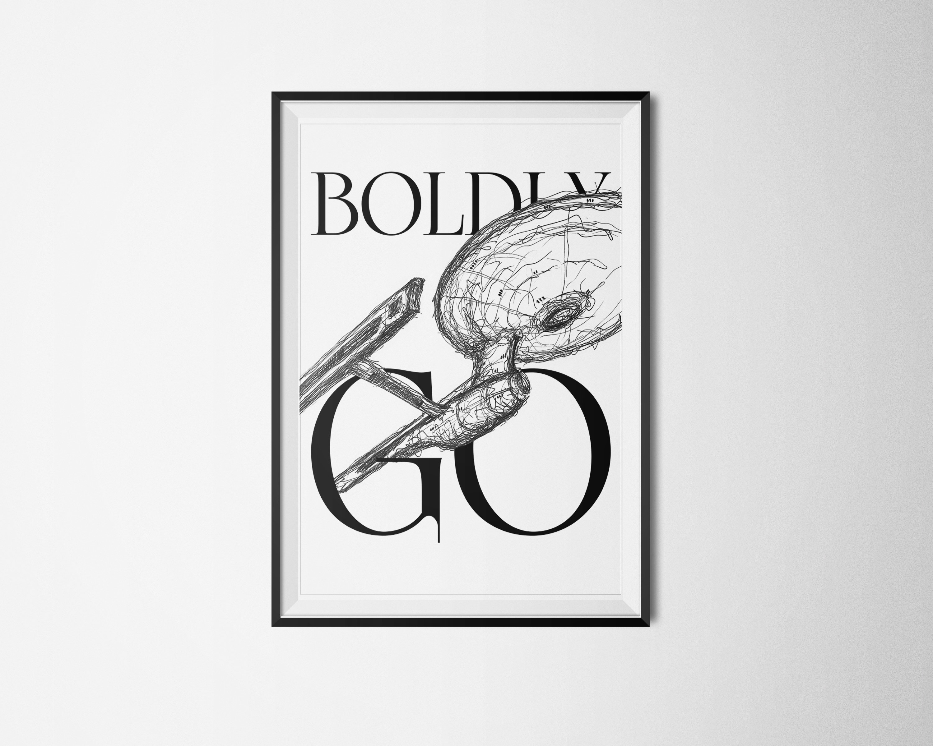 POSTER Star Trek Boldly Go Poster - Enterprise -UNFRAMED - Walmart.com