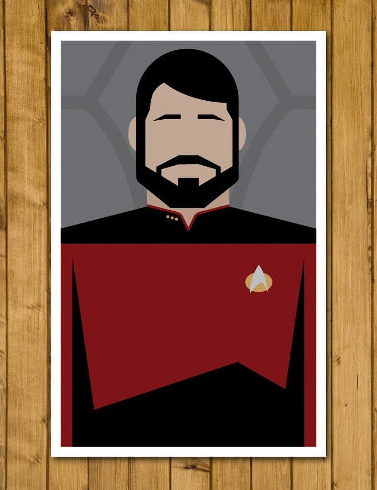 POSTER Star Trek: The Next Generation - Commander William Riker ...